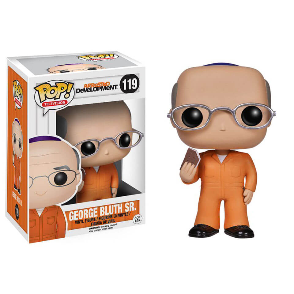 Arrested Development George Sr. Prison Outfit Pop! Vinyl Figure | Zavvi UK