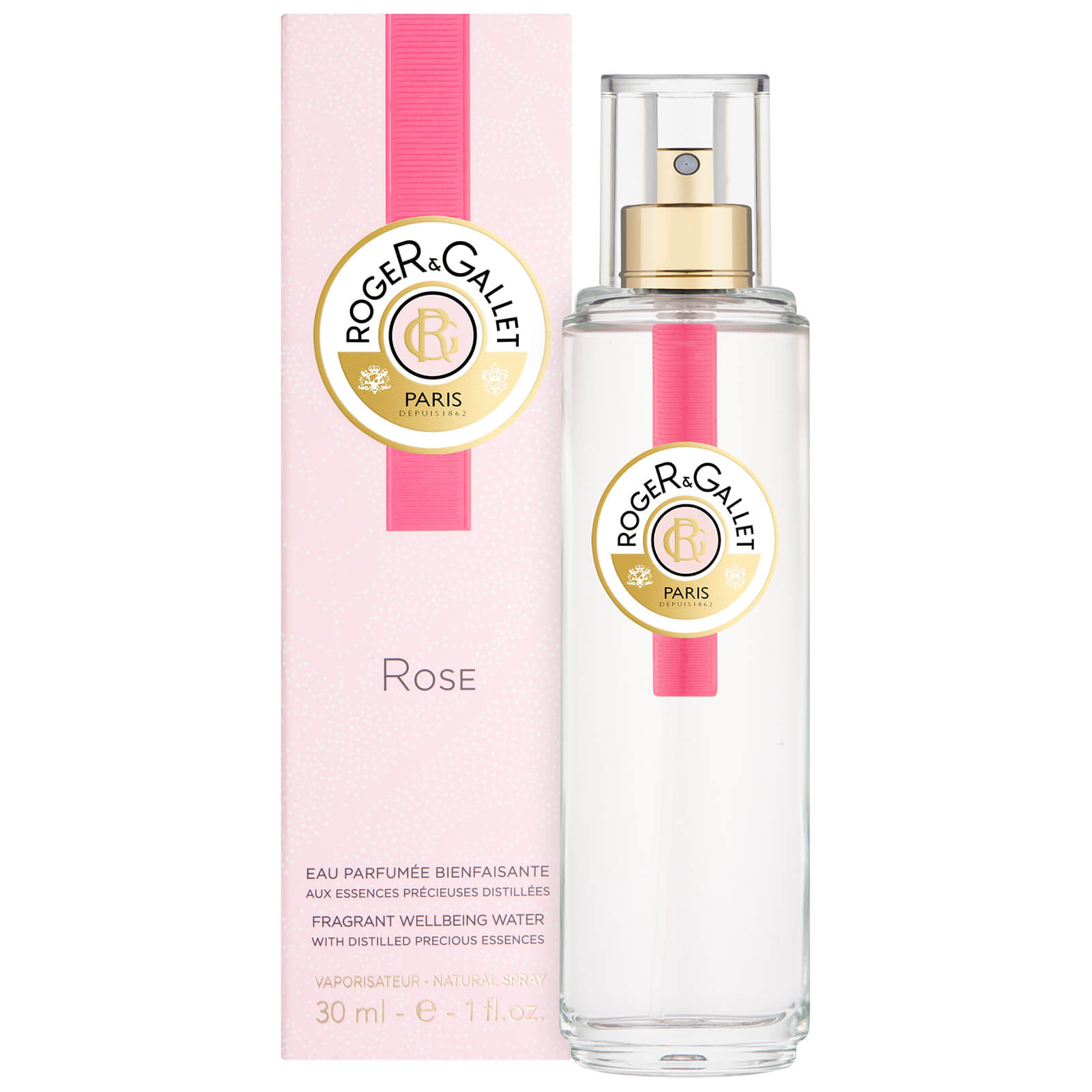 Roger&Gallet Rose Eau Fraiche Fragrance 30ml | LOOKFANTASTIC