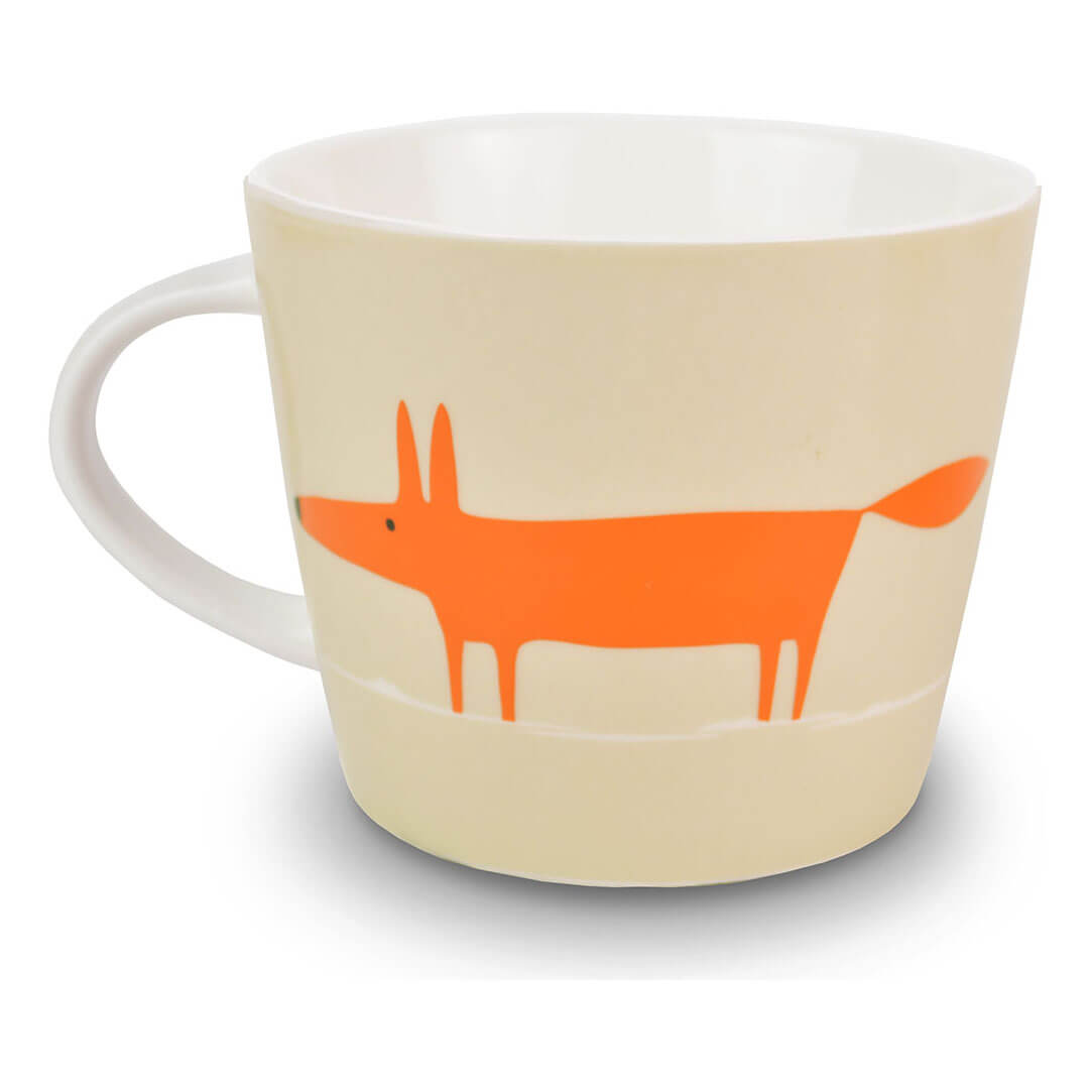 Scion Mr Fox Mug - Neutral/Orange | Coggles