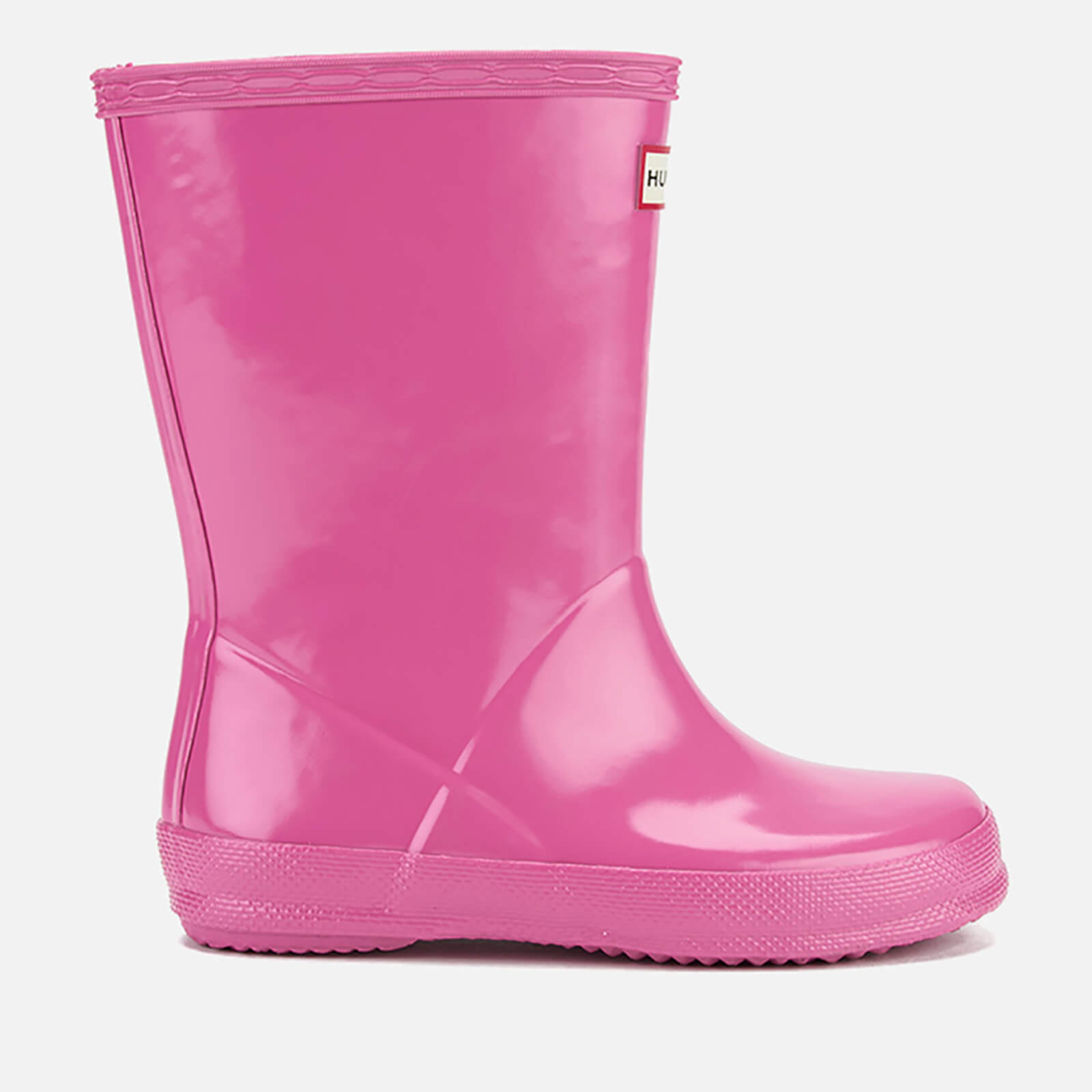 Hunter Toddlers' First Gloss Wellies - Fuchsia - UK 7 Toddler | Allsole