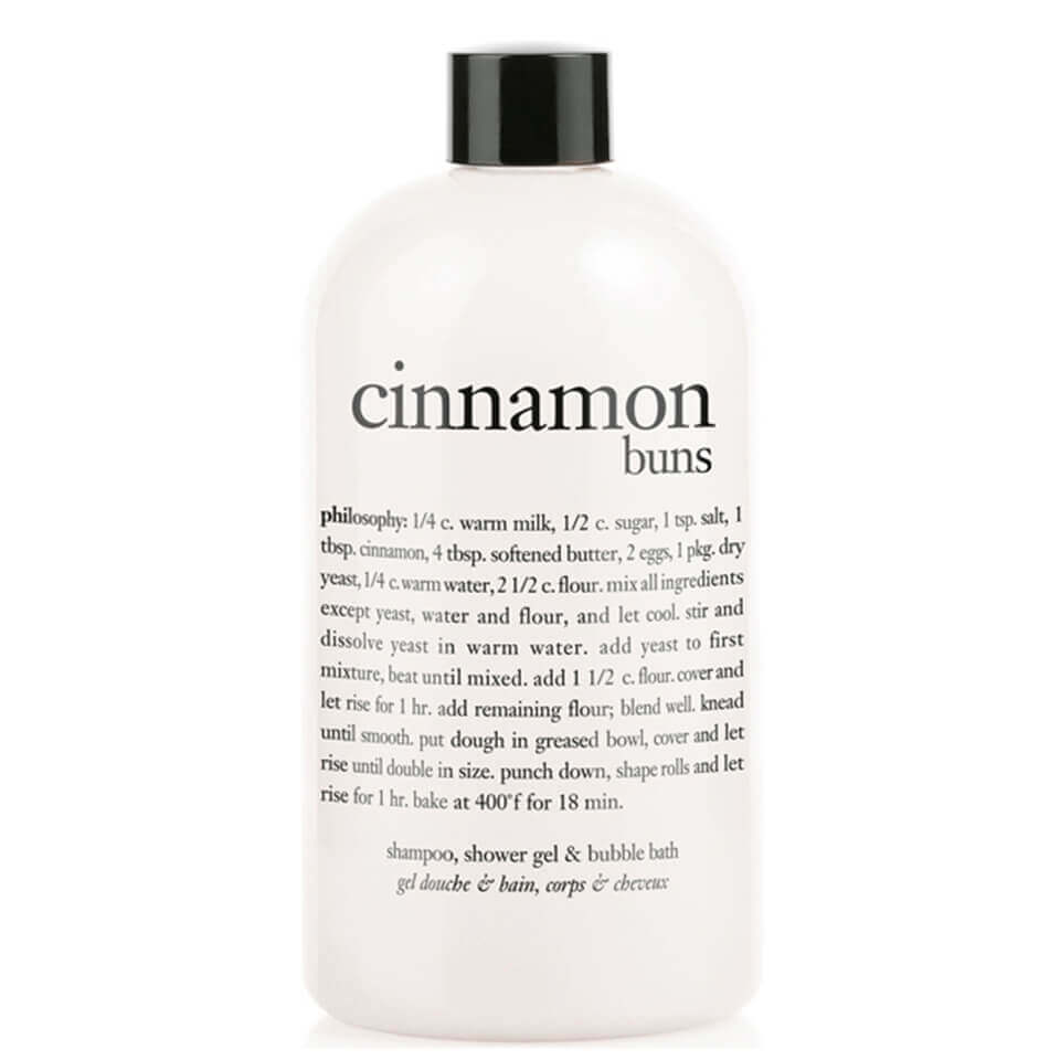 philosophy Cinnamon Buns Shampoo, Bath & Shower Gel 480ml | LOOKFANTASTIC