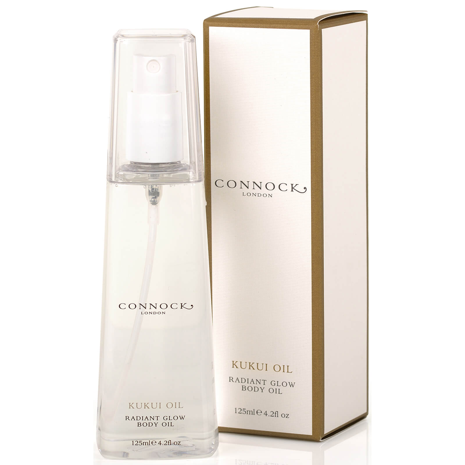 Connock London Kukui Oil Radiant Glow Body Oil 125ml | LOOKFANTASTIC