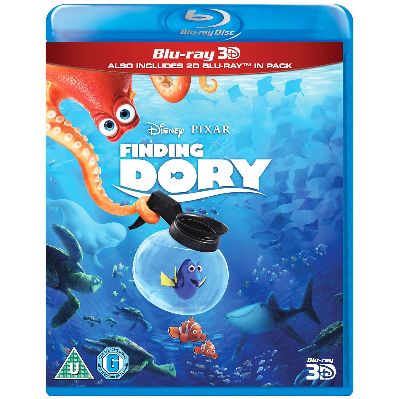 Finding Dory 3D (Includes 2D Version) | Zavvi UK