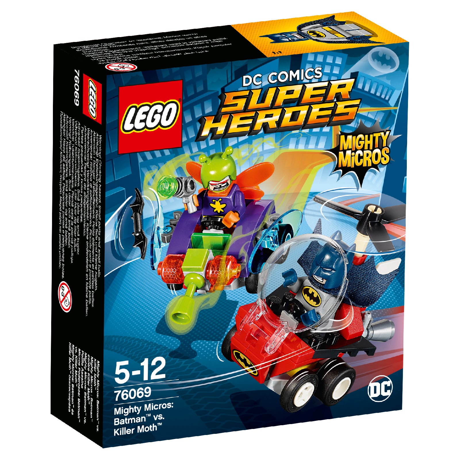 LEGO Superheroes Mighty Micros: Batman™ vs. Killer Moth™ (76069) | Zavvi UK