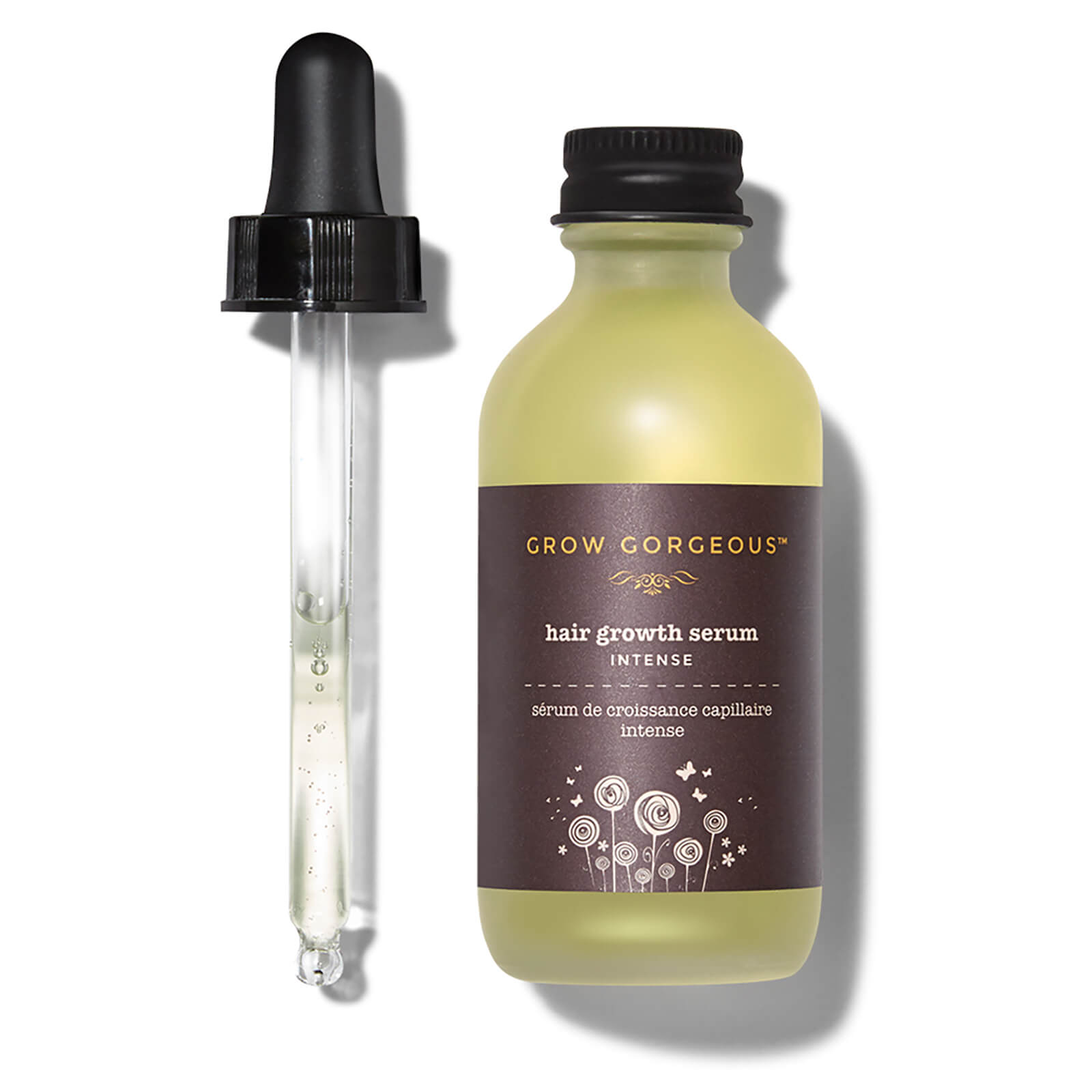 Grow Gorgeous Hair Growth Serum Intense (60ml) | LOOKFANTASTIC