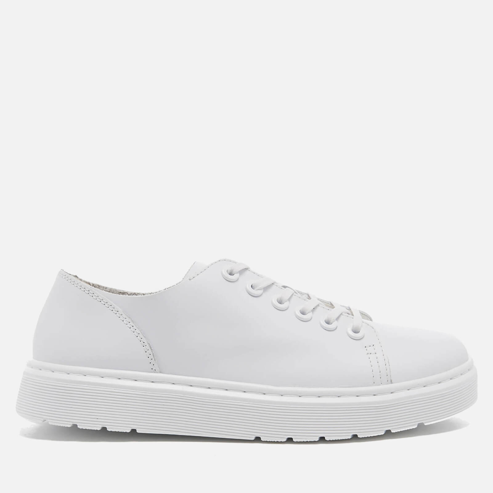 Dr. Martens Vibe Dante 6-Eye Shoes - White Venice | Coggles