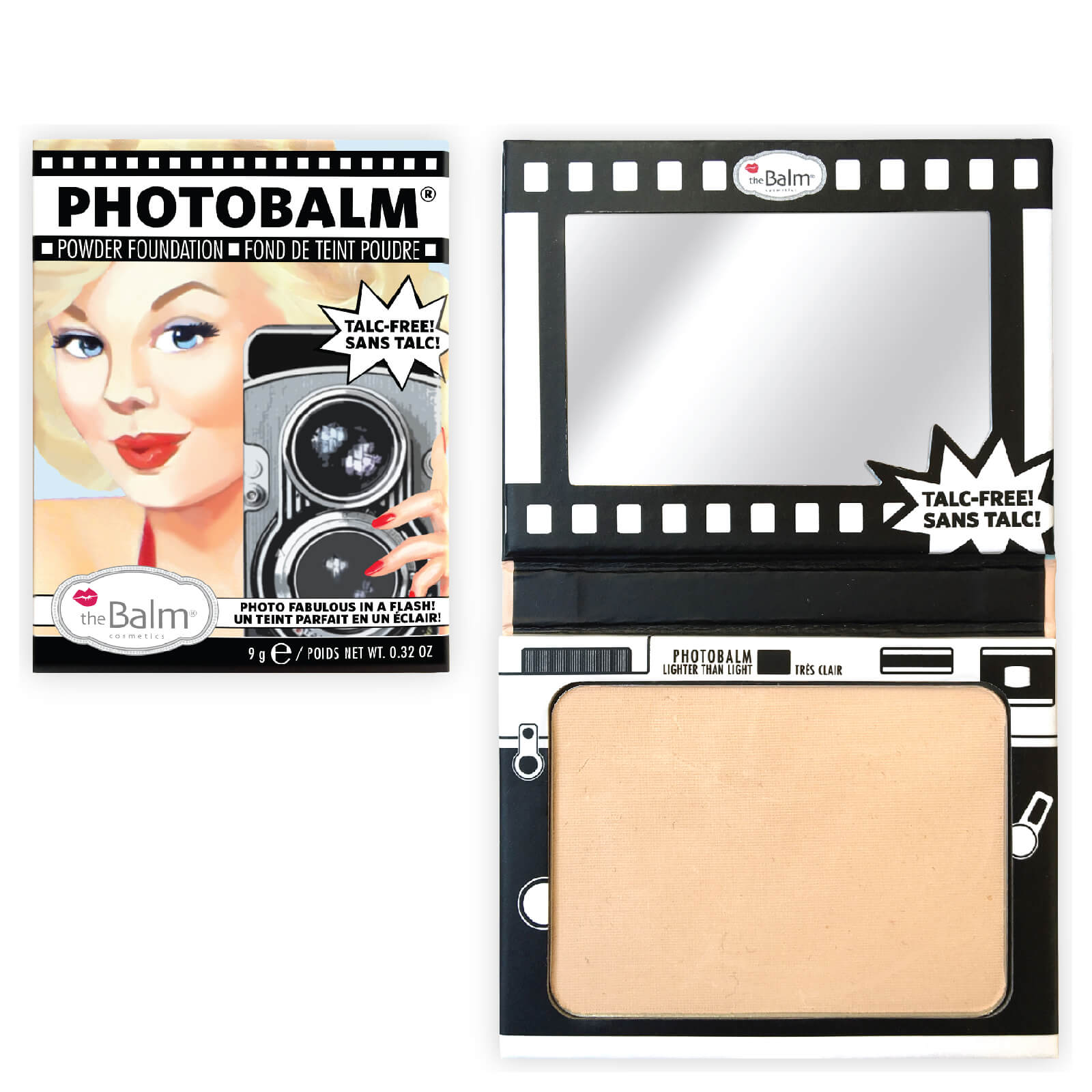 theBalm Photobalm Powder Foundation - Various Shades | LOOKFANTASTIC