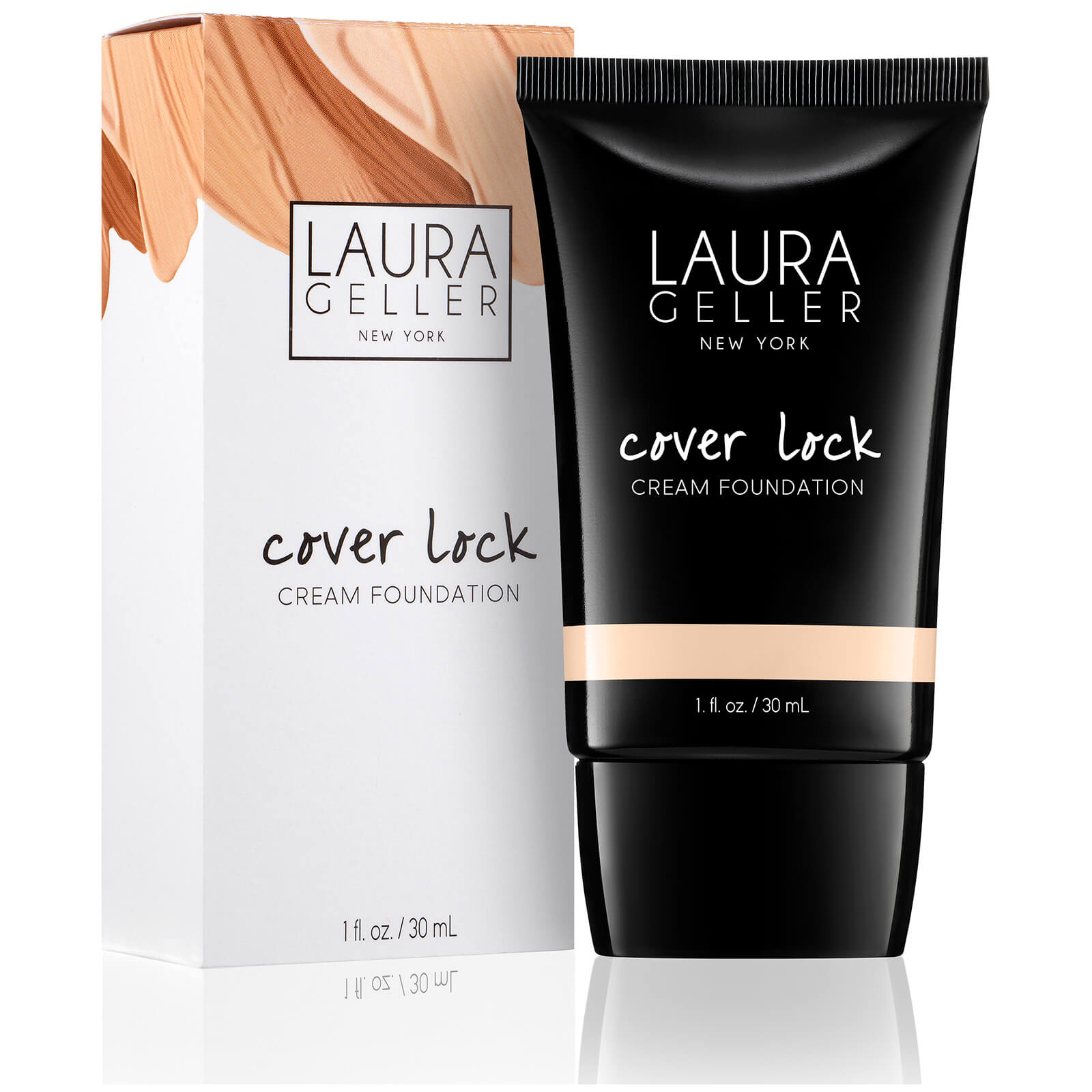 Laura Geller Cover Lock Cream Foundation (Various Shades) | LOOKFANTASTIC