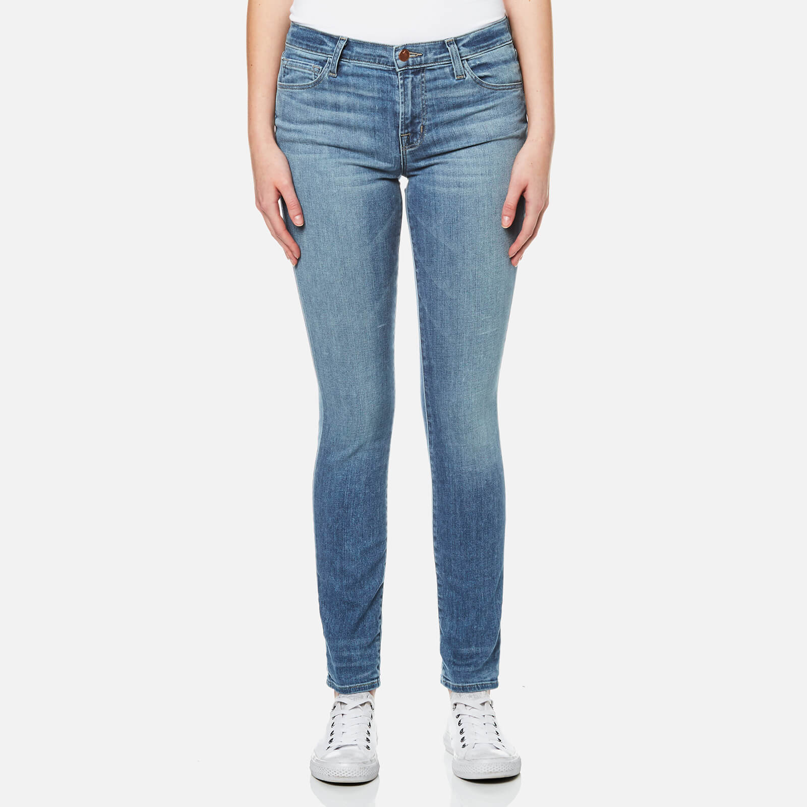 J Brand Women's 811 Mid Rise Skinny Jeans - Adventure | Coggles