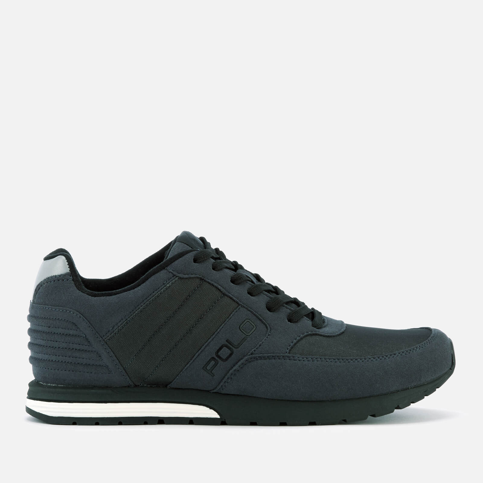 Polo Ralph Lauren Men's Laxman Mesh Runner Trainers - Dark Carbon Grey ...