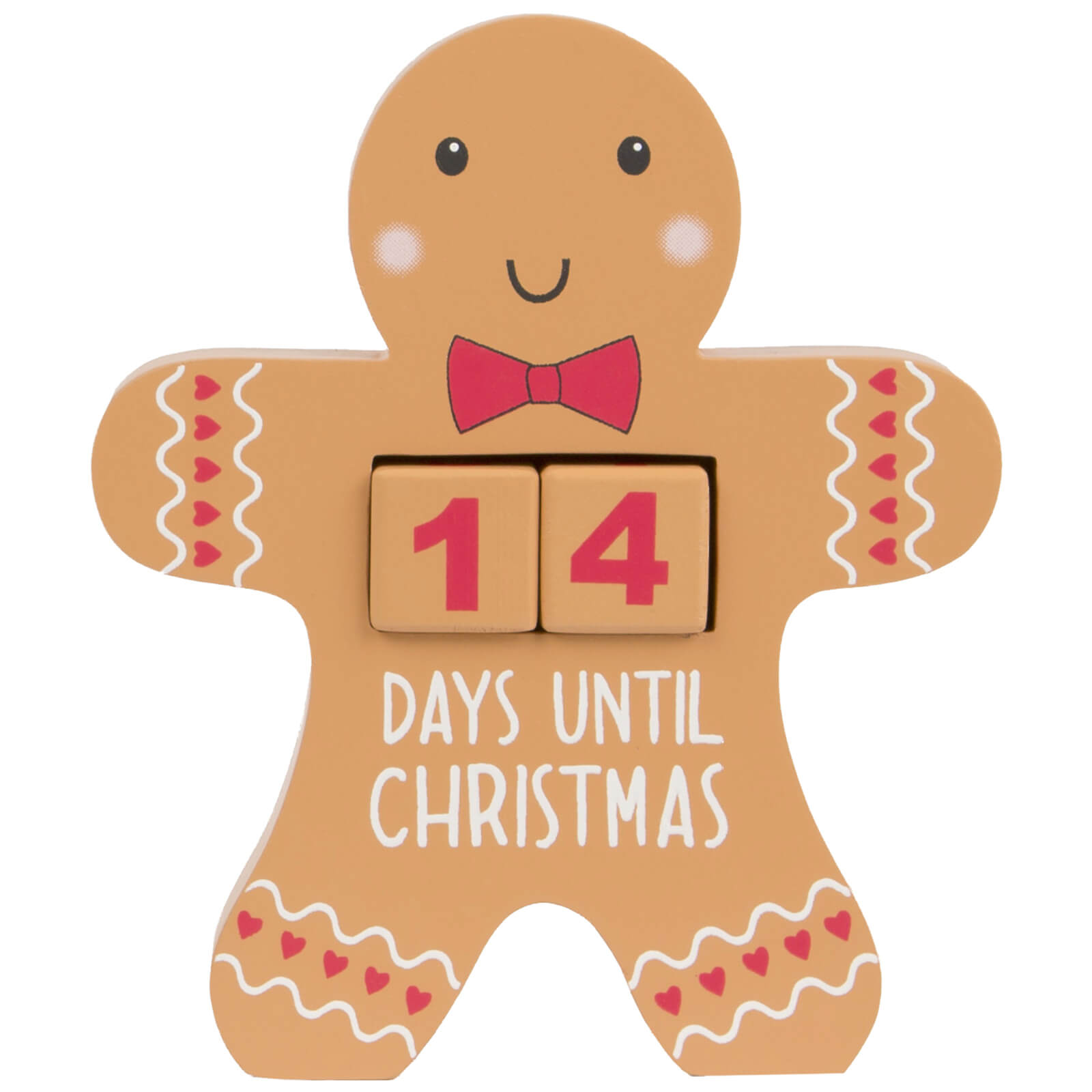 Sass & Belle Gingerbread Man Advent Calendar Block