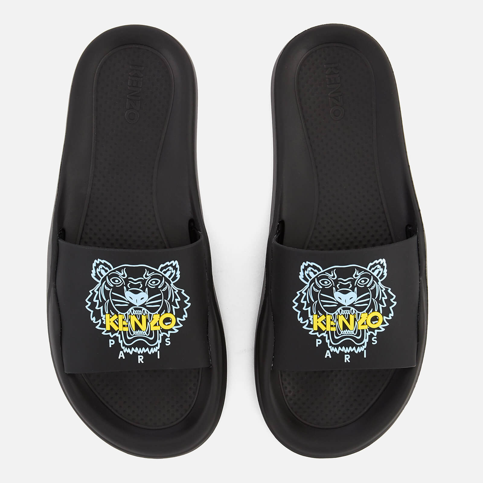 KENZO Women's Tiger Logo Slide Sandals - Black | Coggles
