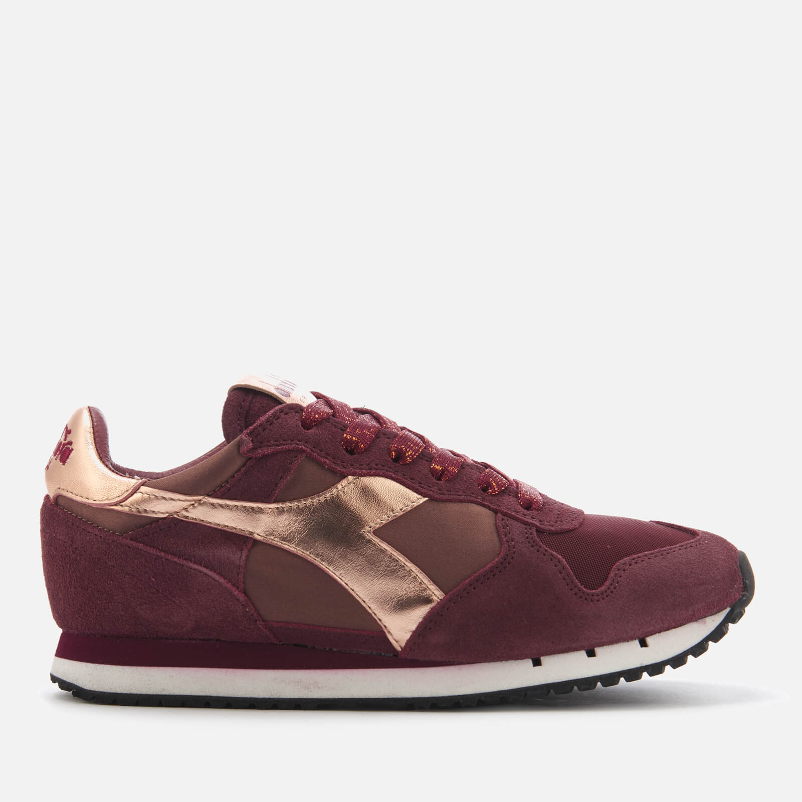 Diadora Heritage Women's Trident W Low Satin Suede Runner Trainers ...