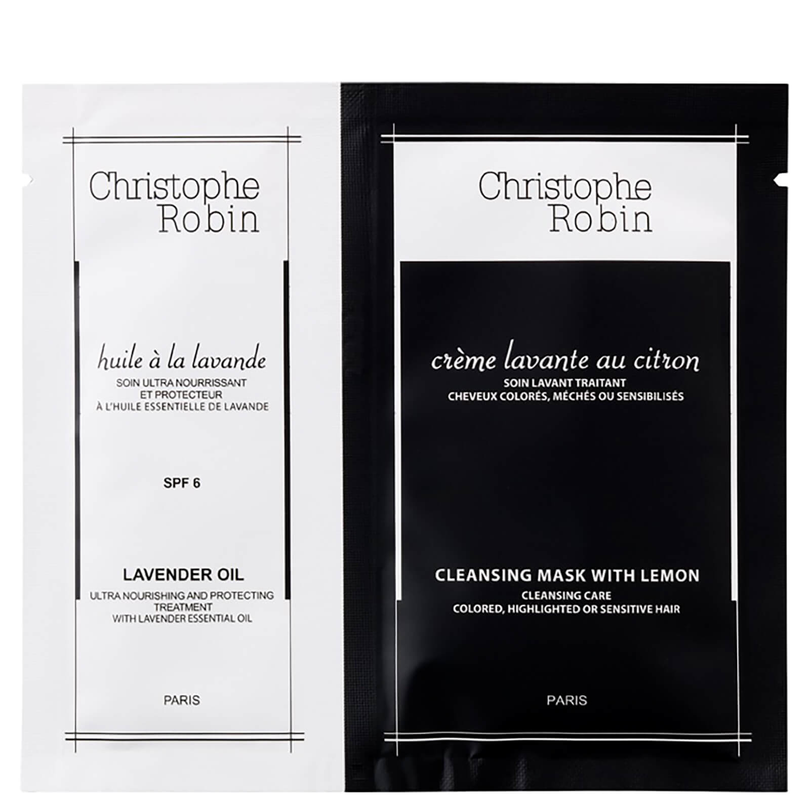 Huile à la lavande et crème lavante au citron 20ml (Cadeau ...