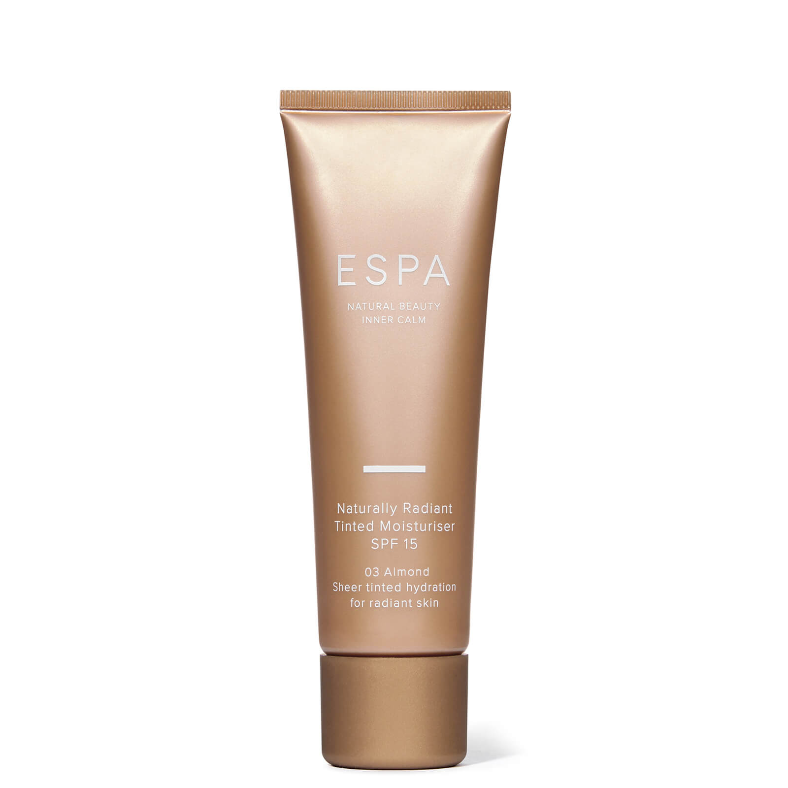 ESPA Tinted Moisturiser SPF 15 - ALMOND 50ml | LOOKFANTASTIC
