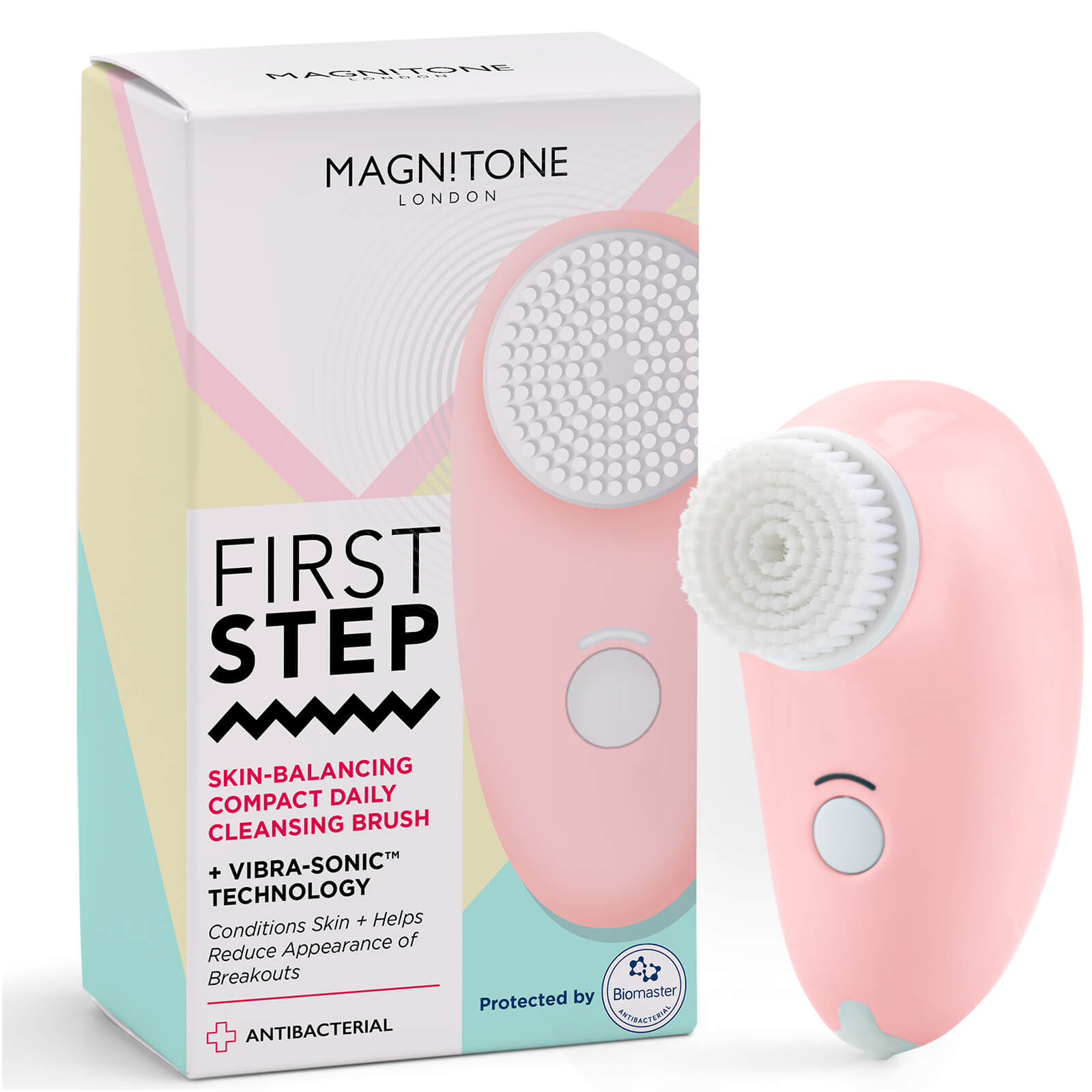 MAGNITONE London First Step Skin-Balancing Compact Cleansing Brush ...