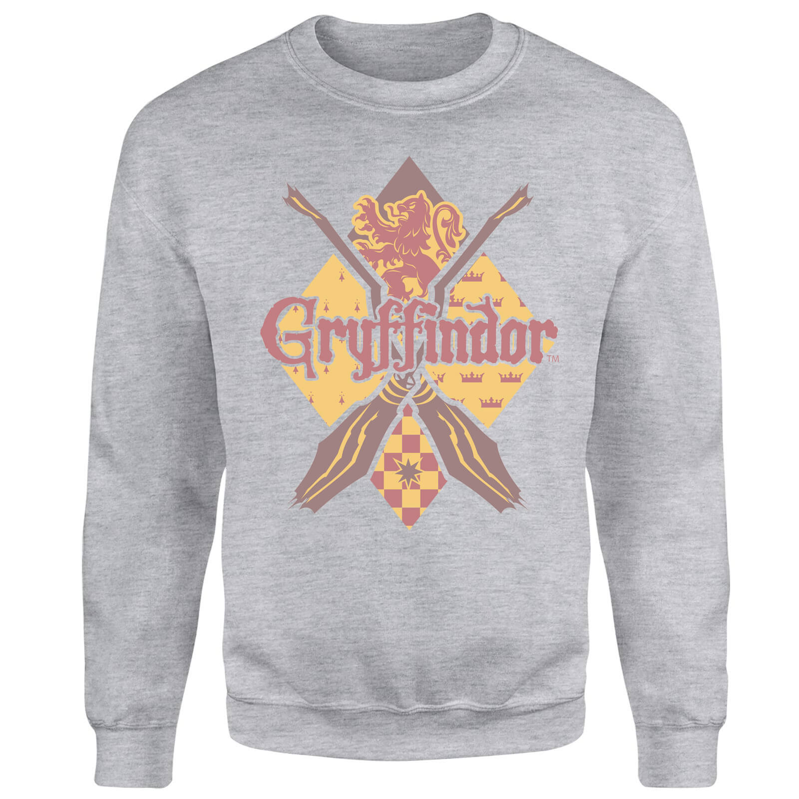 Harry Potter Gryffindor Grey Sweatshirt - S | Zavvi UK