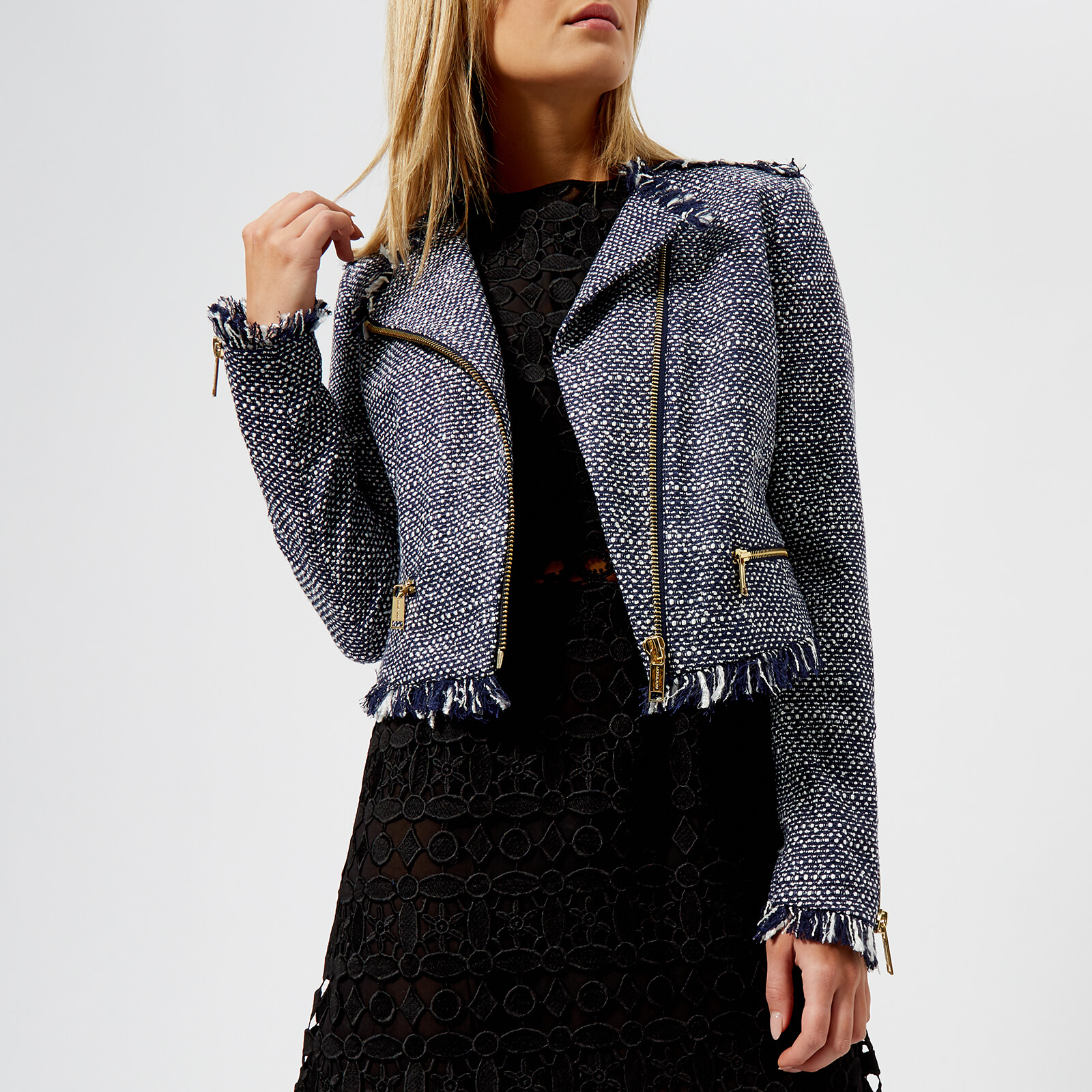 Michael kors true navy coat store