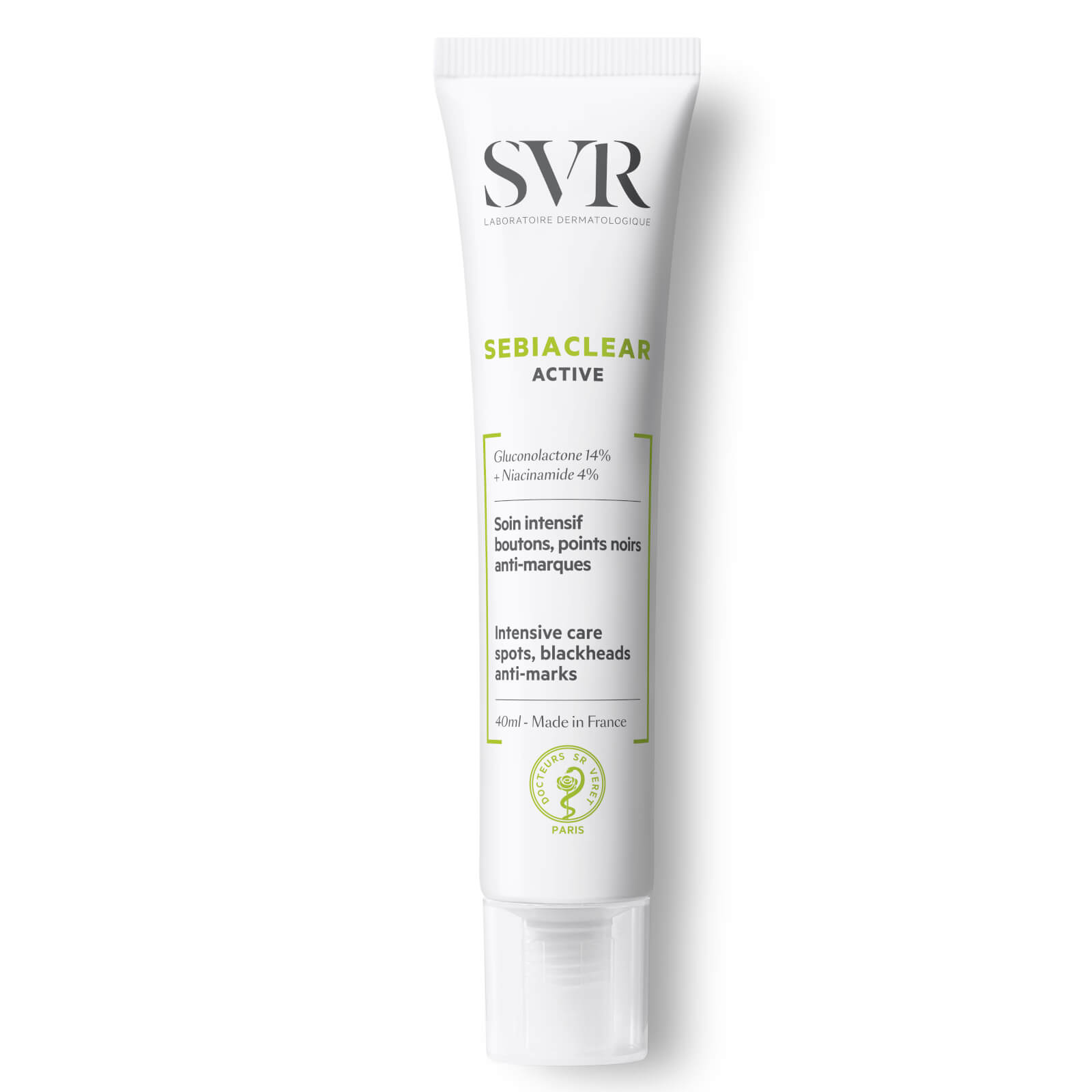SVR Laboratoires SEBIACLEAR Active Treatment 40 ml | LOOKFANTASTIC