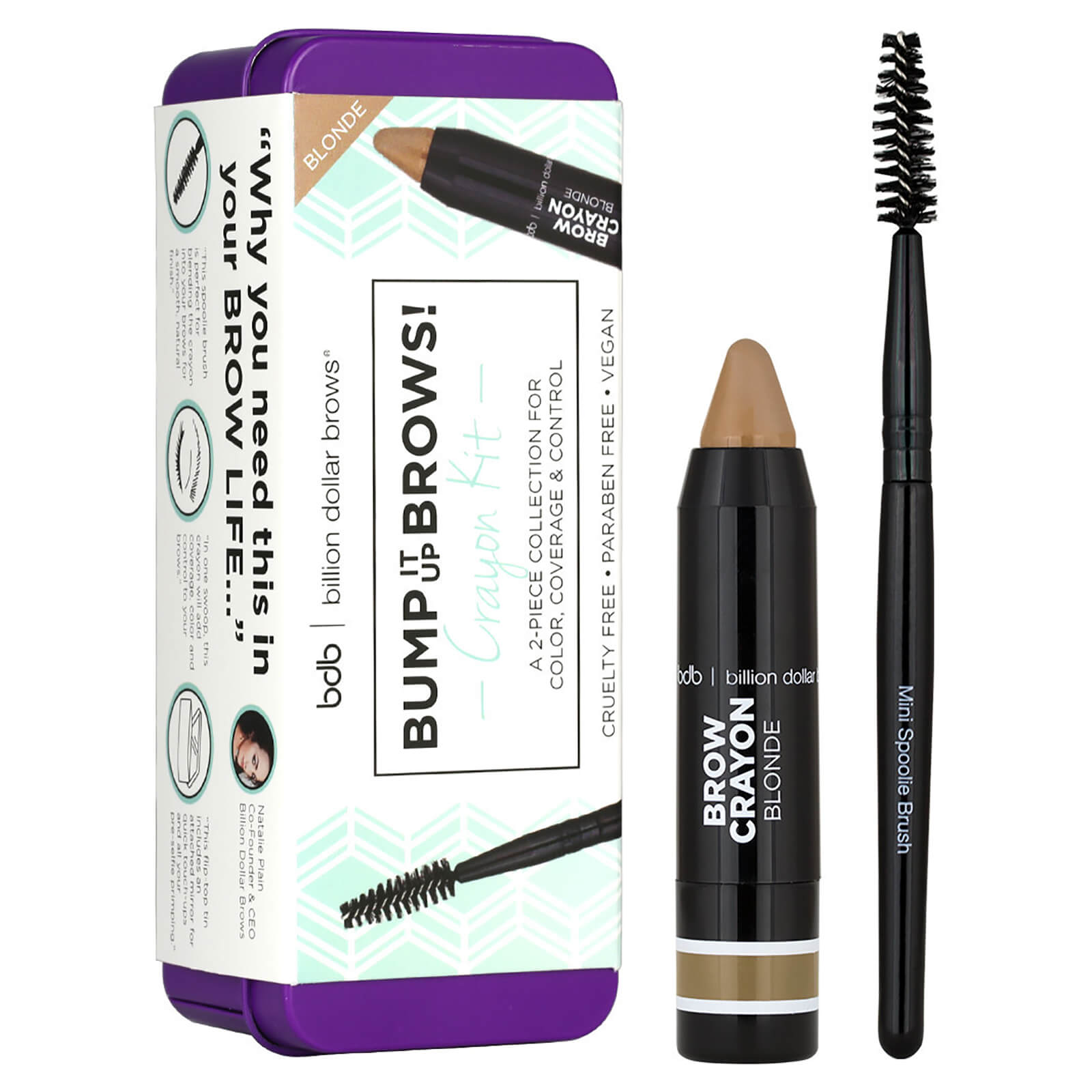 Billion Dollar Brows Bump It Up Brows Kit (Various Shades) | LOOKFANTASTIC