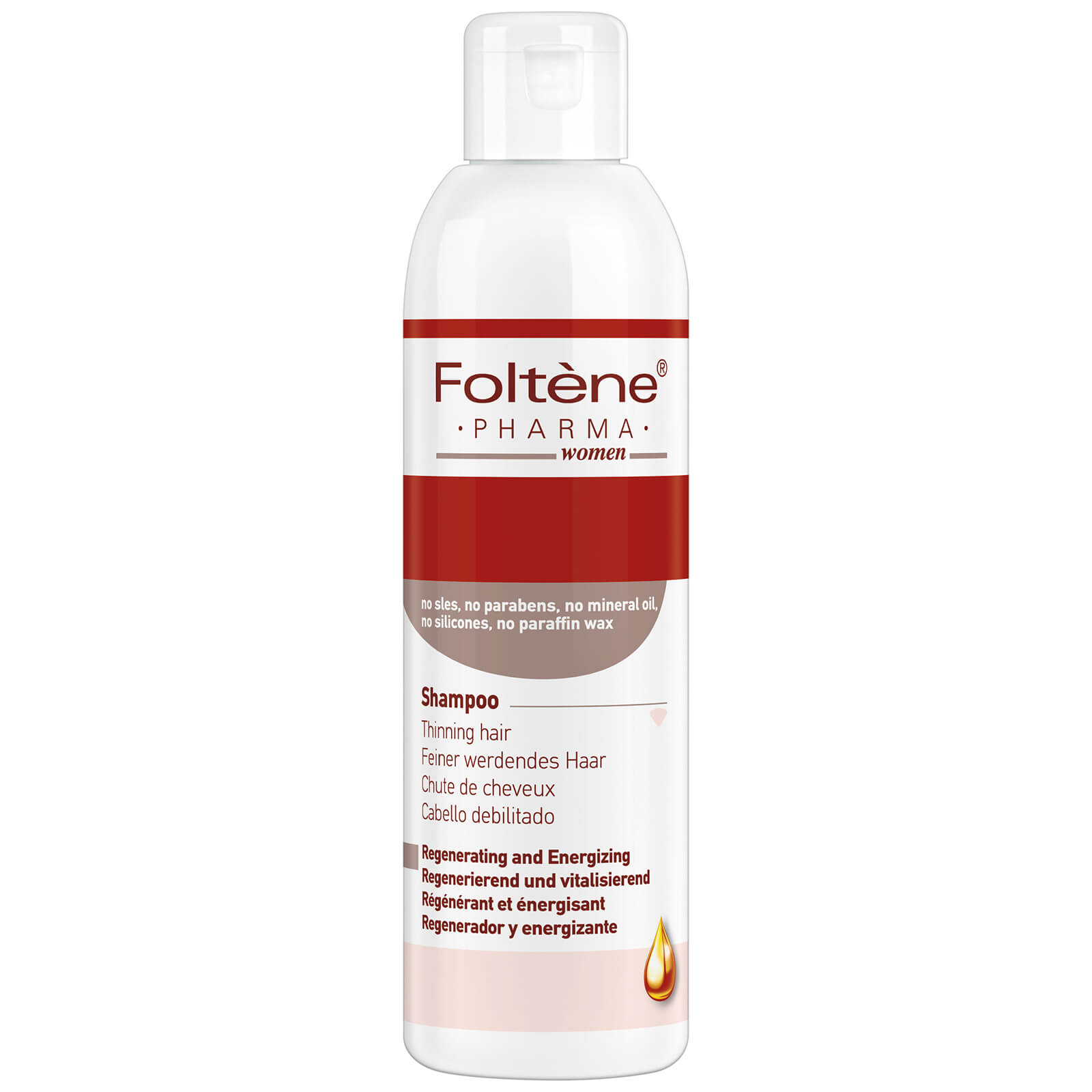 Foltène Women's Shampoo for Thinning Hair 200ml | LOOKFANTASTIC