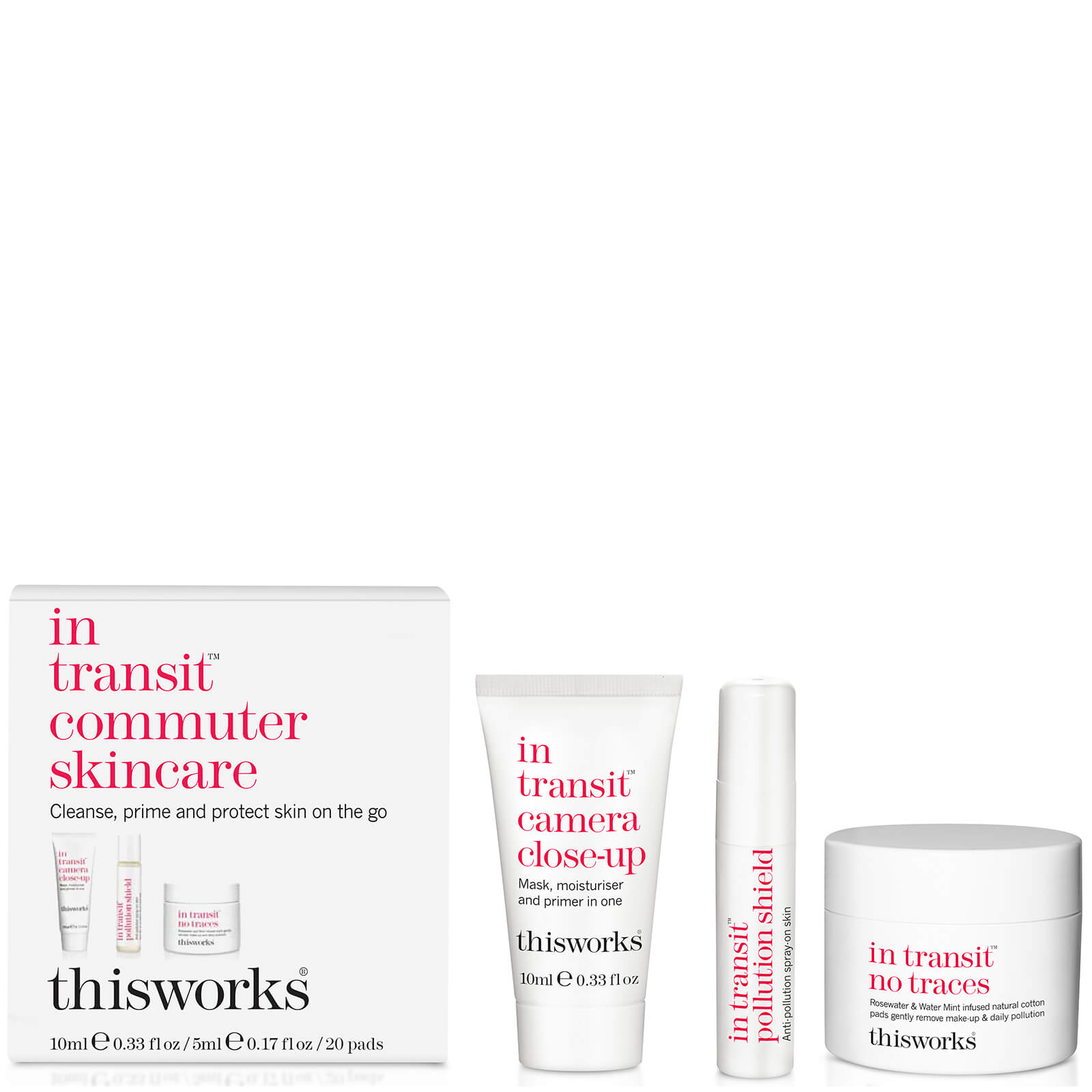 this works In Transit Commuter Skincare Gift Set | LOOKFANTASTIC