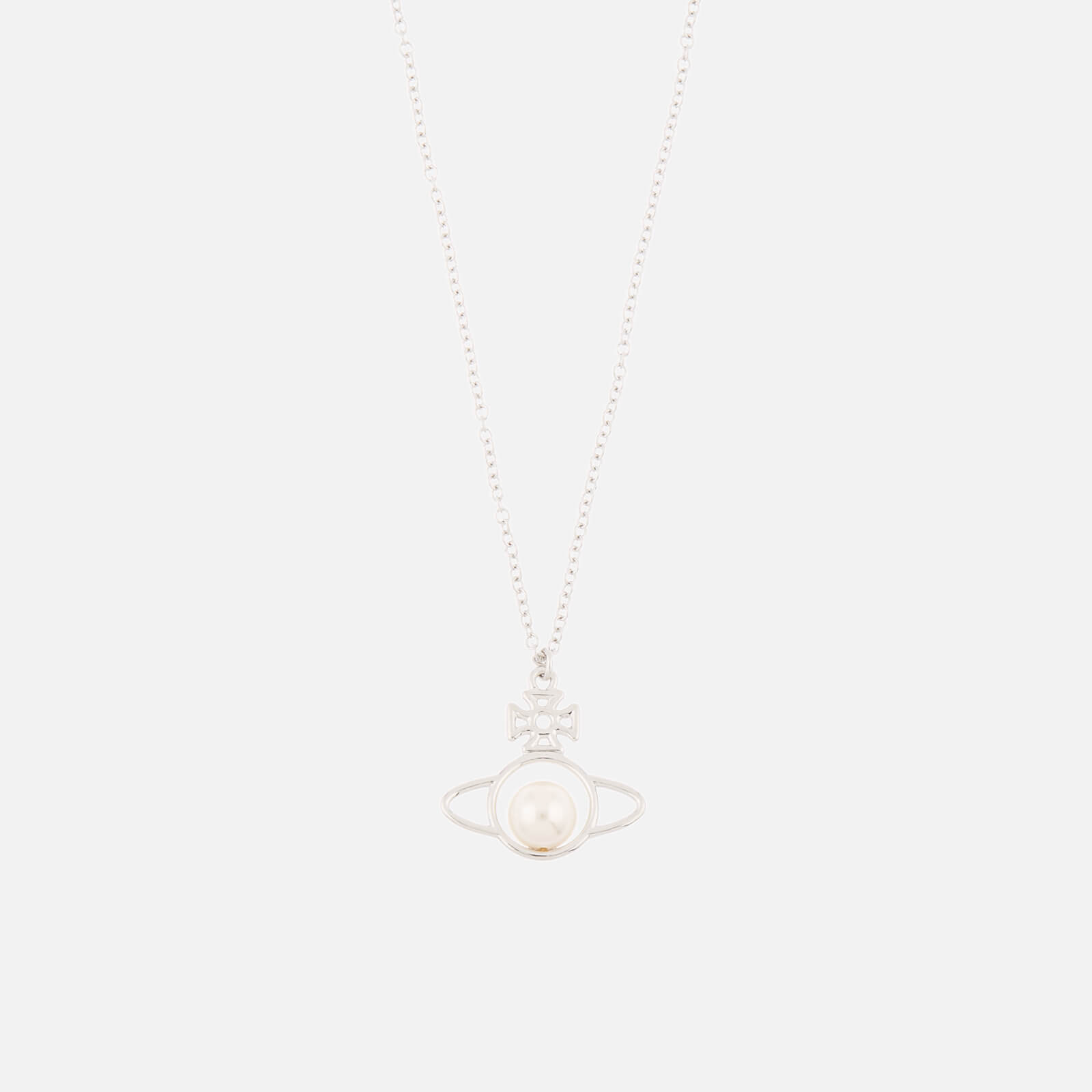 Vivienne Westwood Women's Otavia Orb Pendant - Rhodium | Coggles