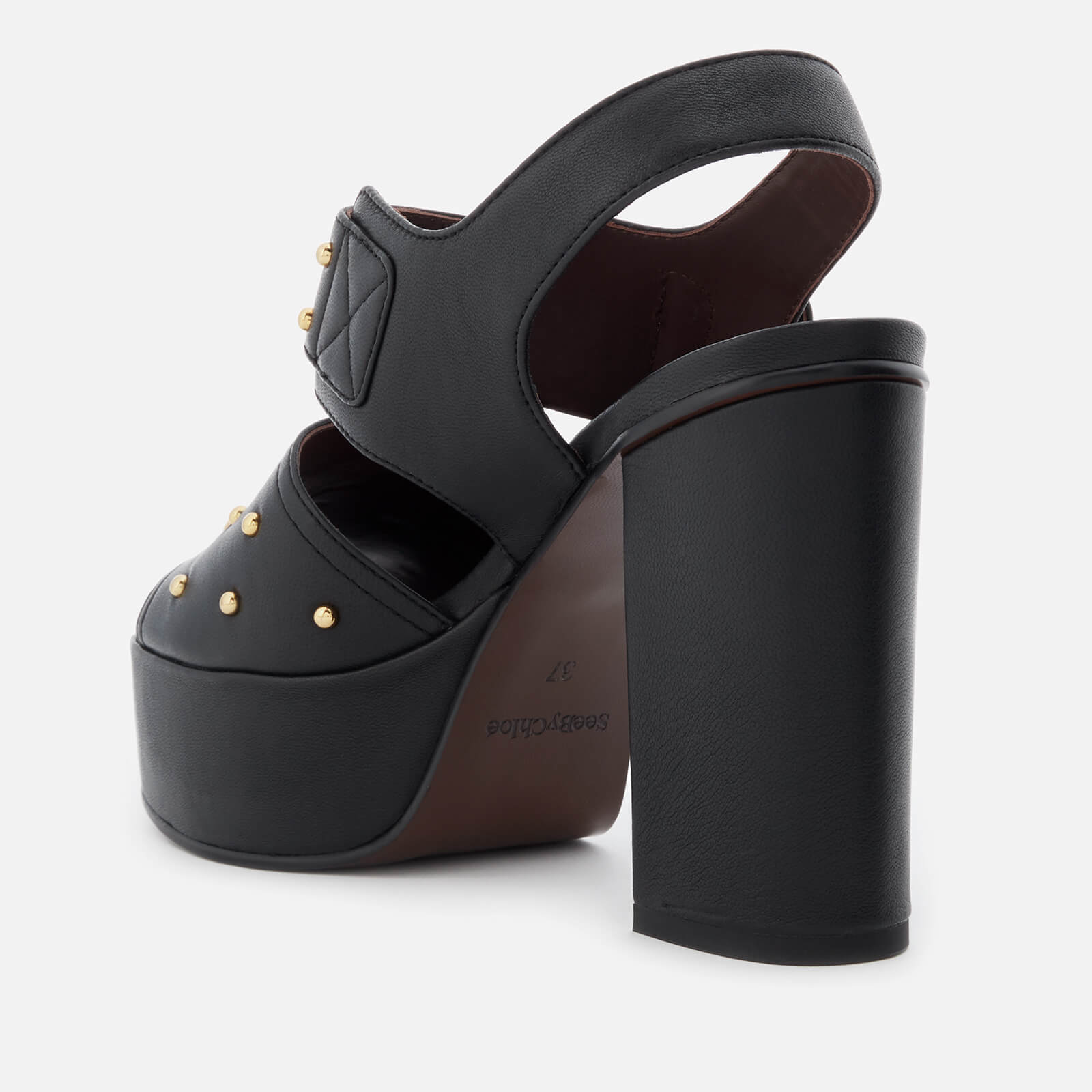 See By Chloé Women's Embellished Platform Heeled Sandals See By Chloé Women's Embellished Platform Heeled Sandals