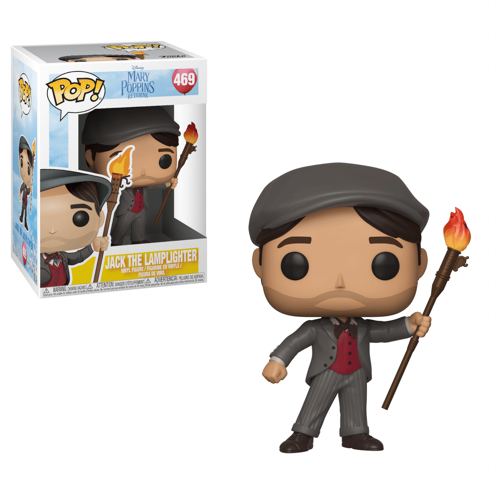 Mary Poppins Jack the Lamplighter Pop! Vinyl Figure | Zavvi UK