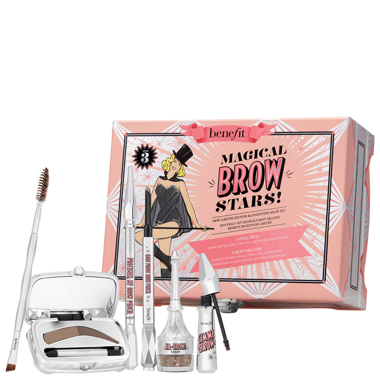 benefit Magical Brow Stars 03 Holiday 2018 Brow Buster | Cult Beauty
