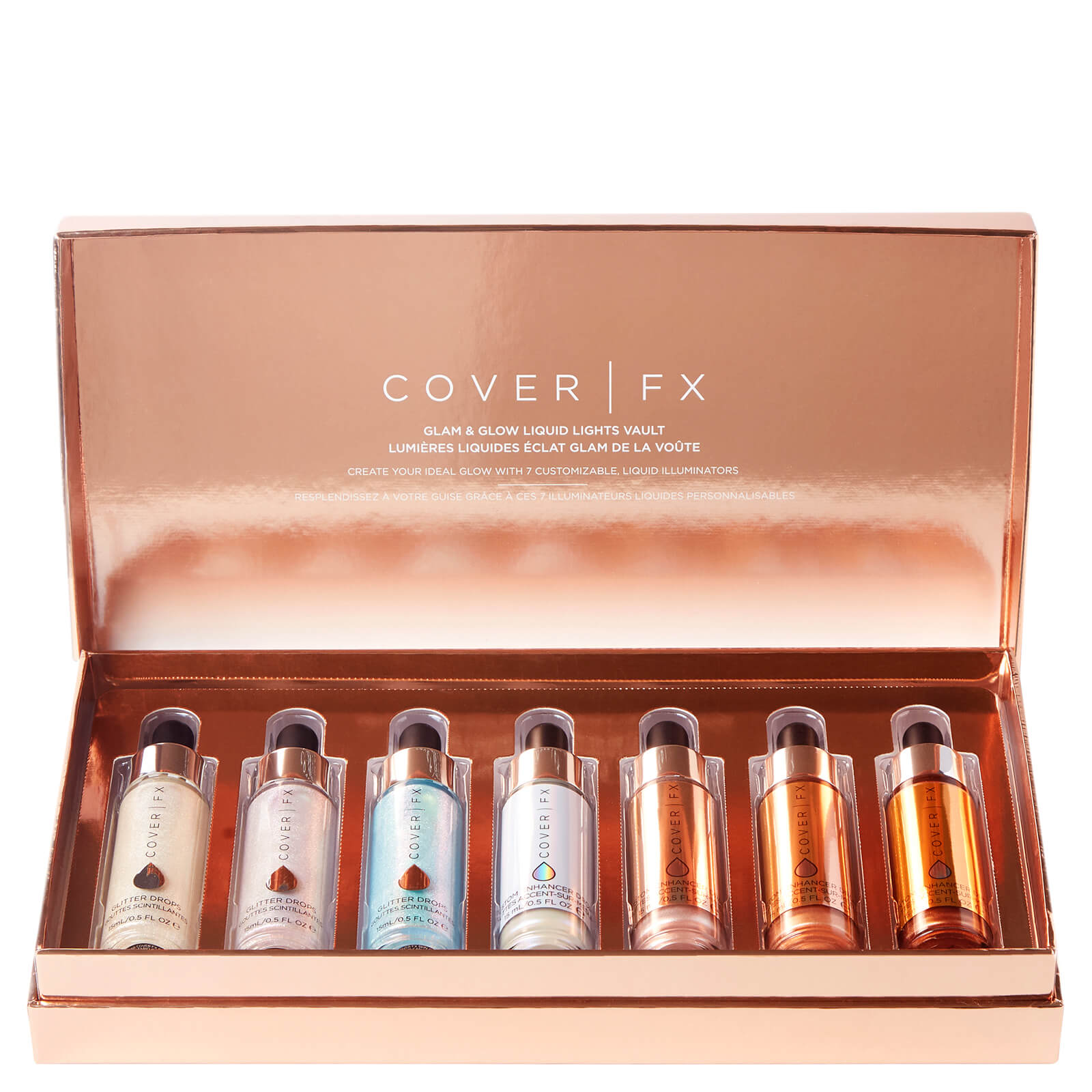 Cover FX Glam & Glow Liquid Lights Vault | Cult Beauty
