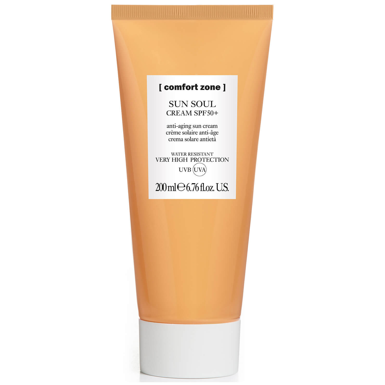 Comfort Zone Sun Soul Face and Body Cream SPF50+ 200ml | LOOKFANTASTIC