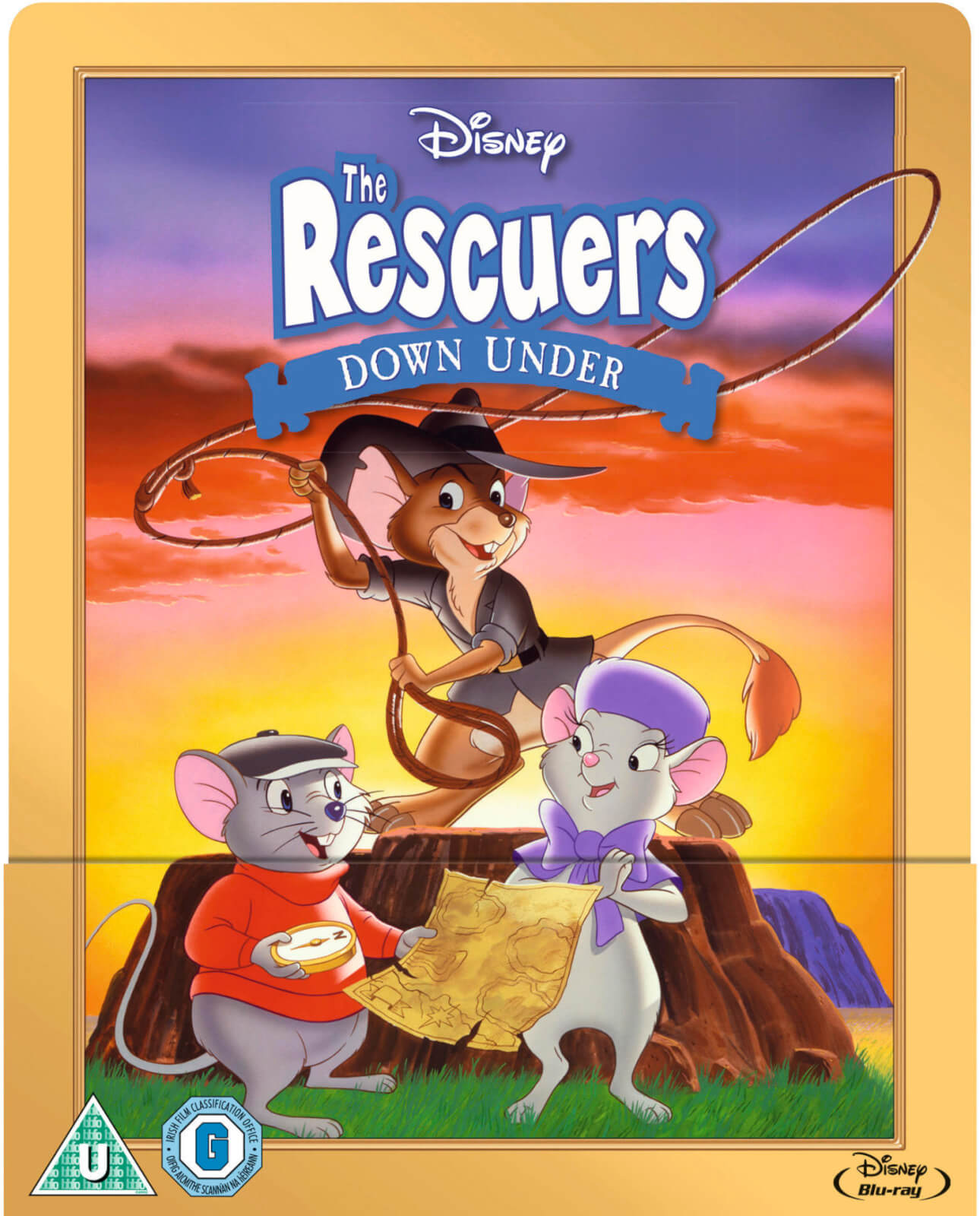 The Rescuers Down Under - Zavvi Exclusive Limited Edition Steelbook ...