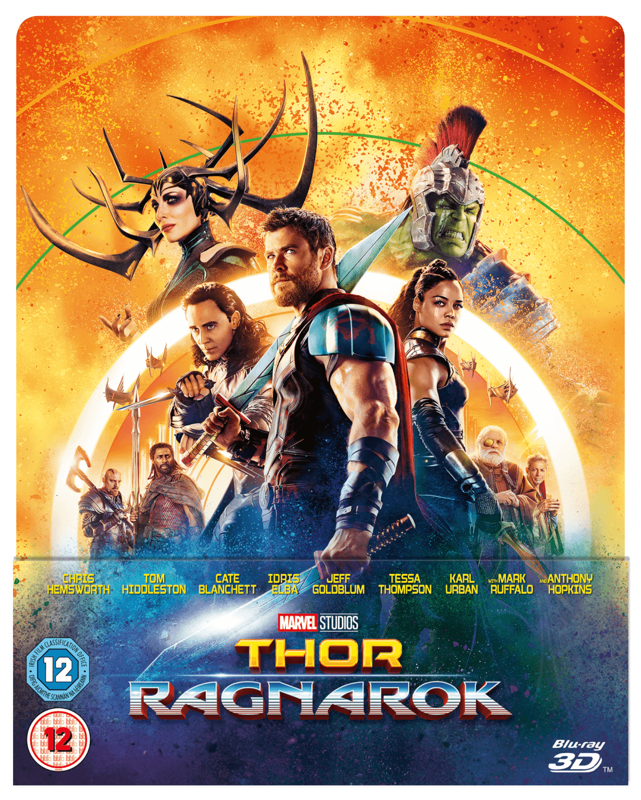 Thor Ragnarok 3D - Zavvi Exclusive Lenticular Edition SteelBook ...