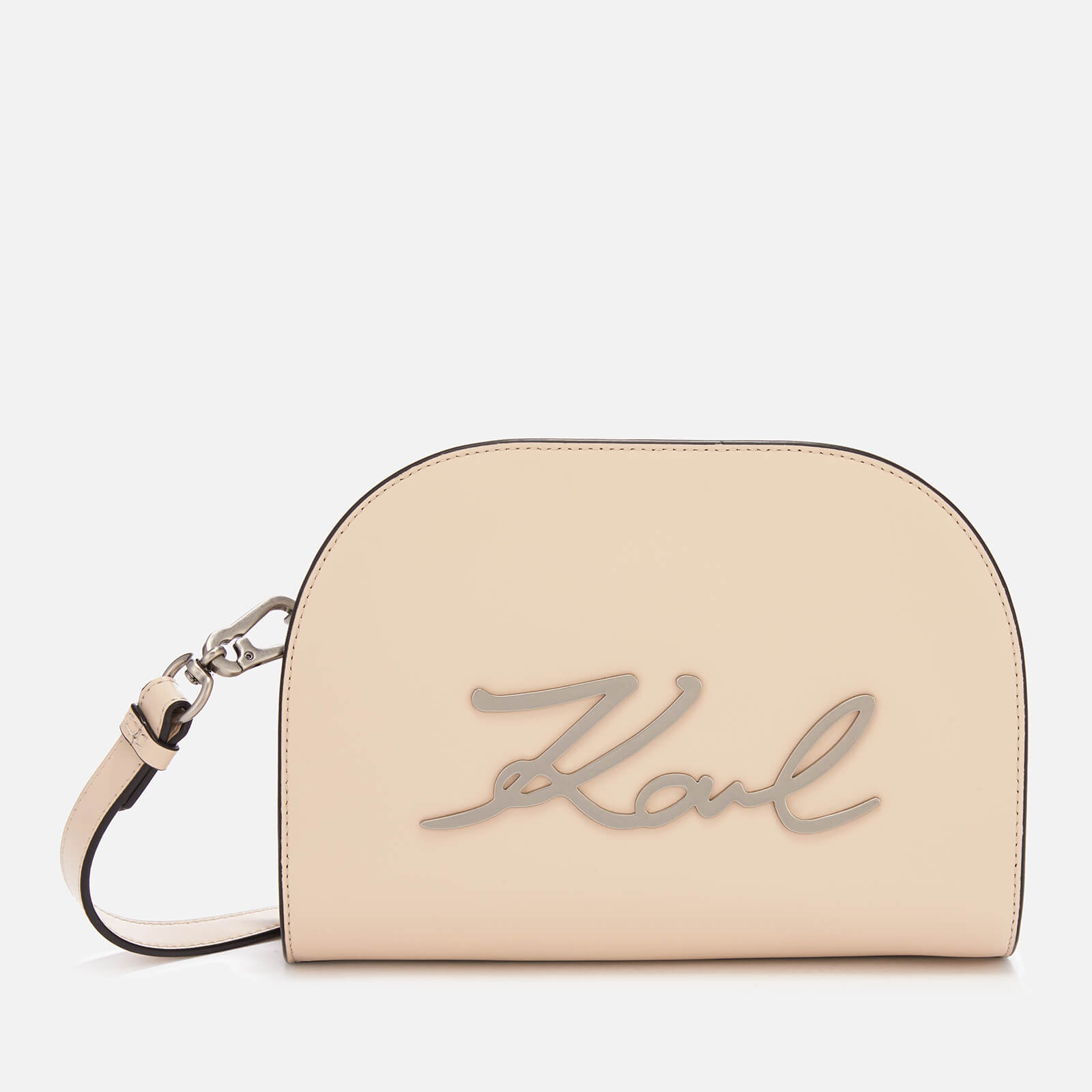 Karl Lagerfeld Women's K/Signature Big Cross Body Bag - Biscuit | Coggles