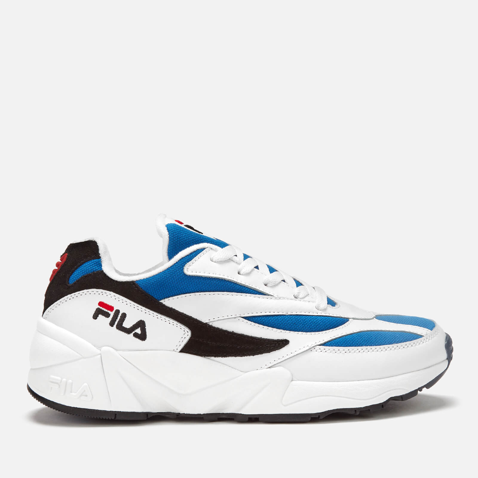 FILA Men's Venom Trainers - White/Electric Blue/Black | Allsole