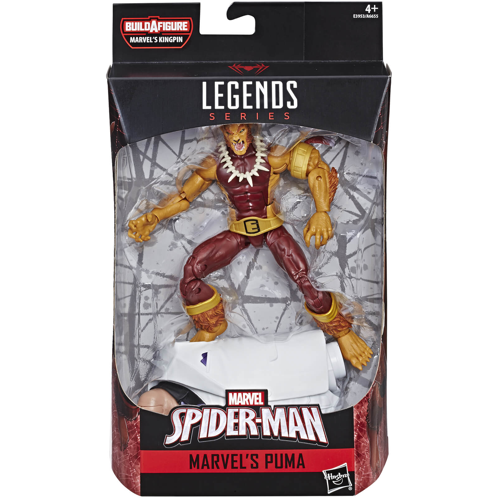 Hasbro Marvel Legends Series Spider-Man 6 Inch Puma Figure | Zavvi UK