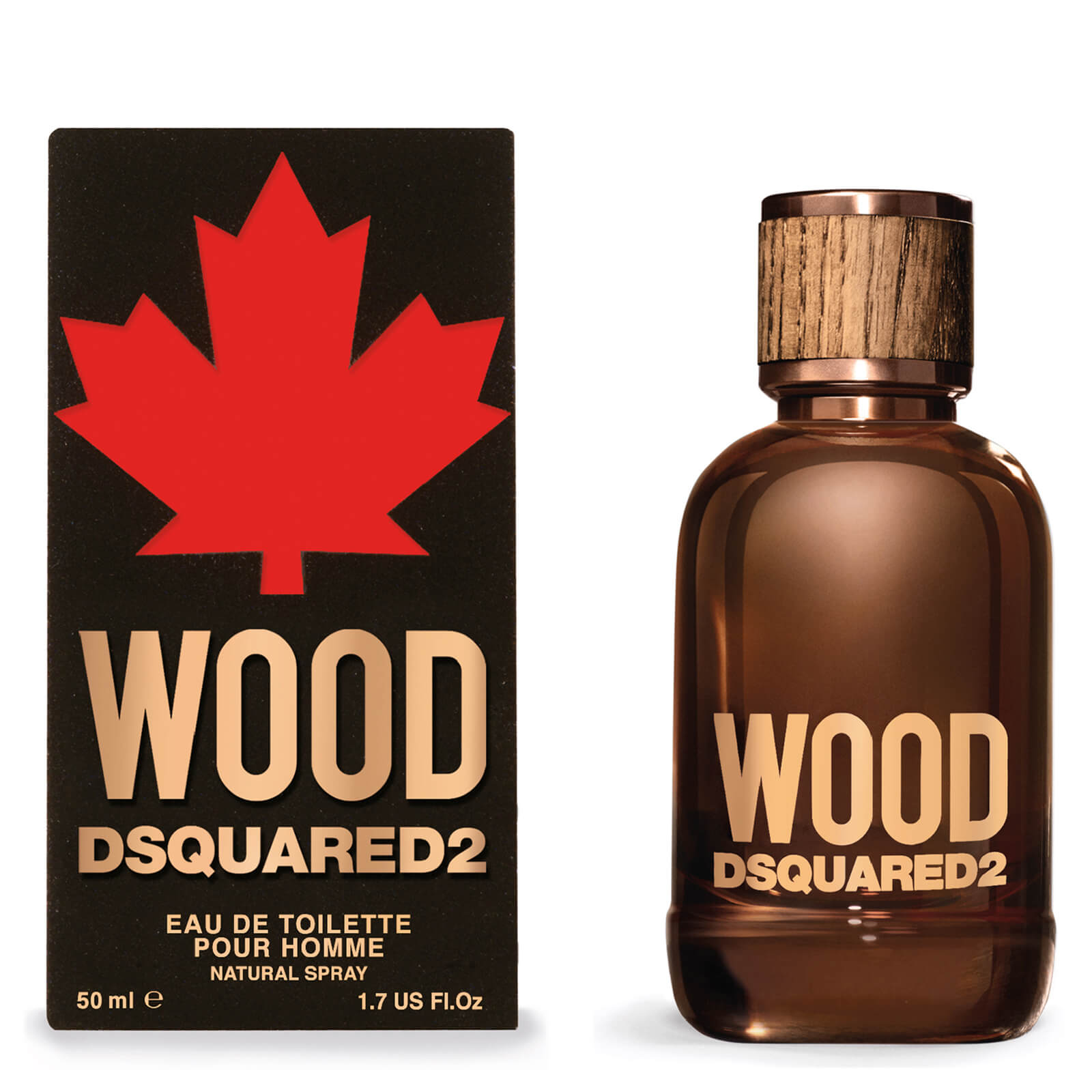 Dsquared2 D2 Wood Pour Homme Eau De Toilette Vapo 50ml | LOOKFANTASTIC