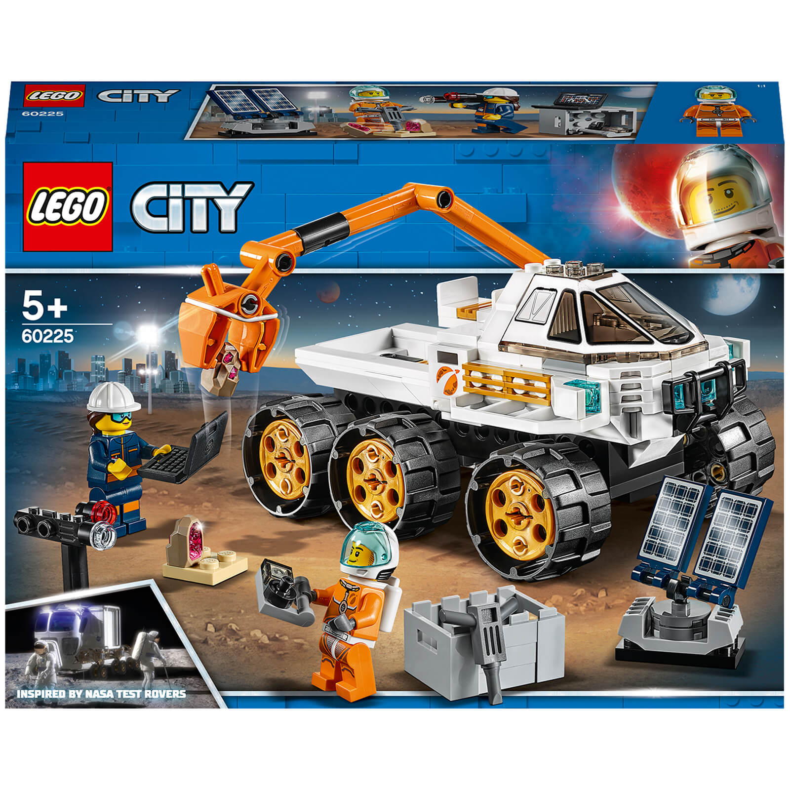 LEGO City: Rover Testing Drive Space Toy (60225) | Zavvi UK