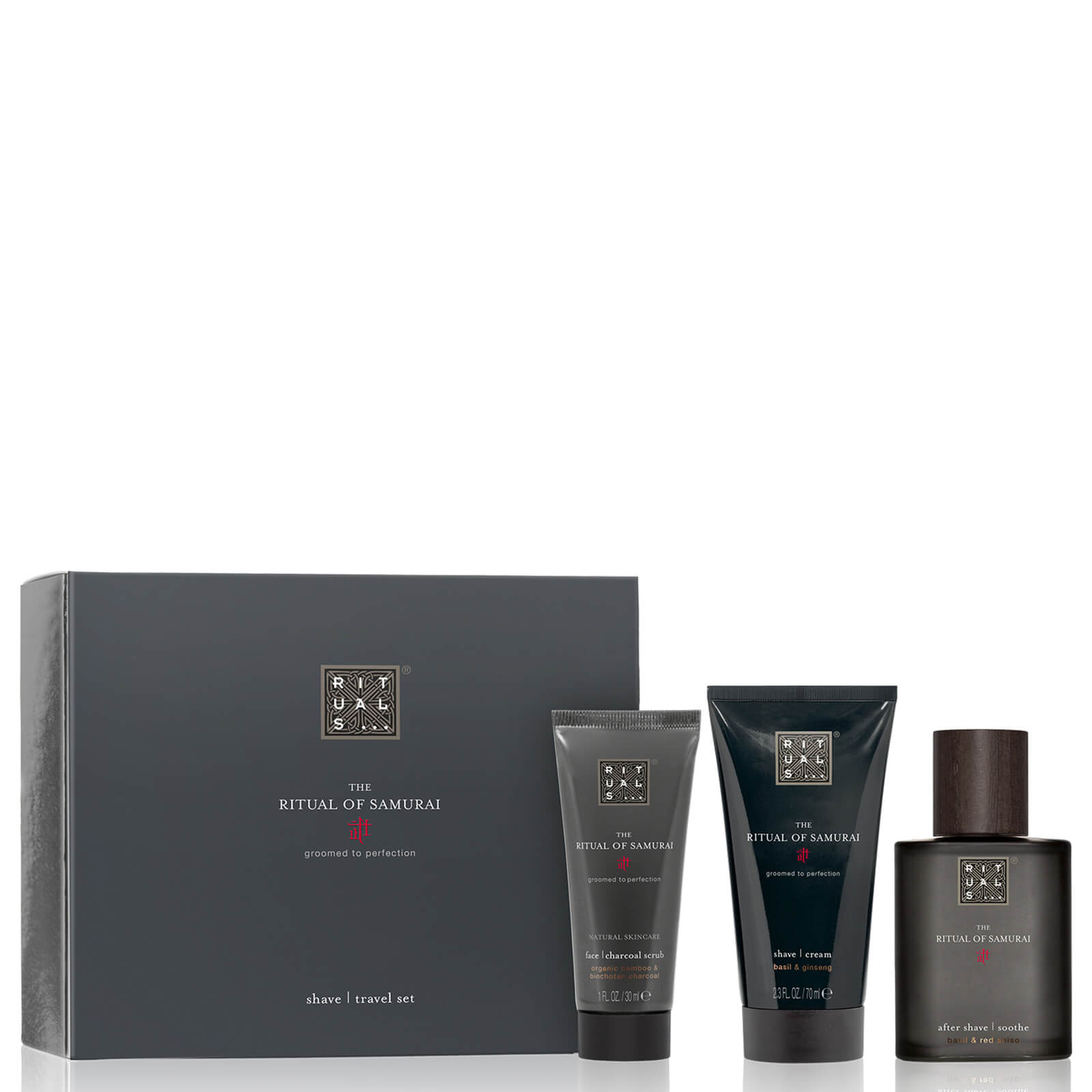 The Ritual of Samurai Travel Shave Set | LOOKFANTASTIC