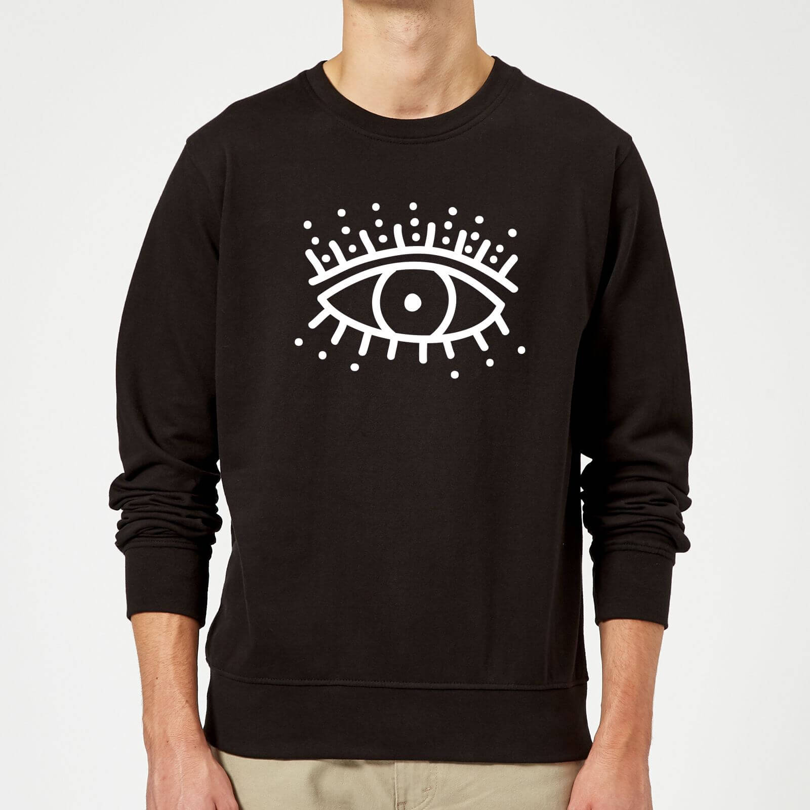 Eye Eye Sweatshirt - Black - S - Black | Zavvi UK