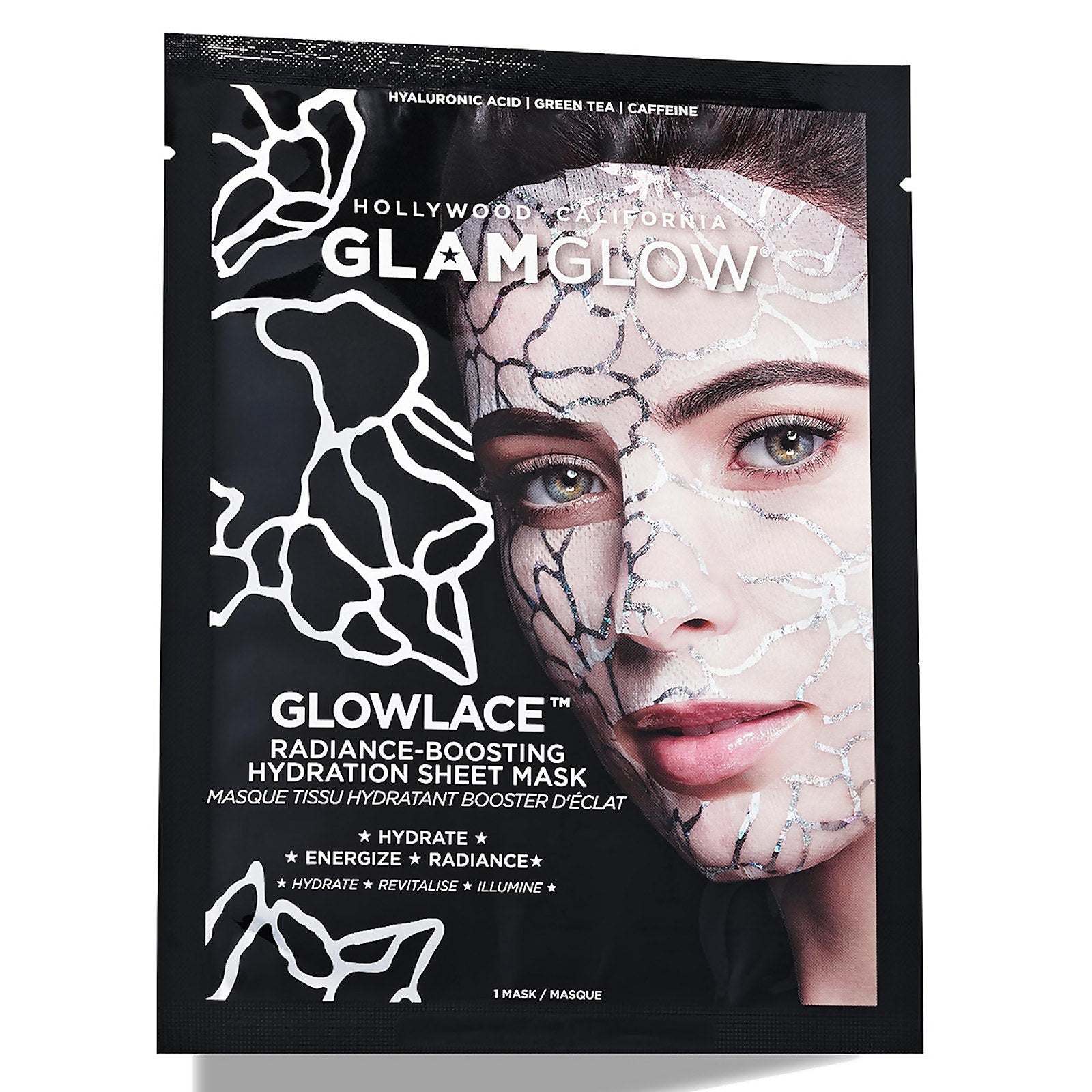 GLAMGLOW Glowlace Sheet Mask | LOOKFANTASTIC