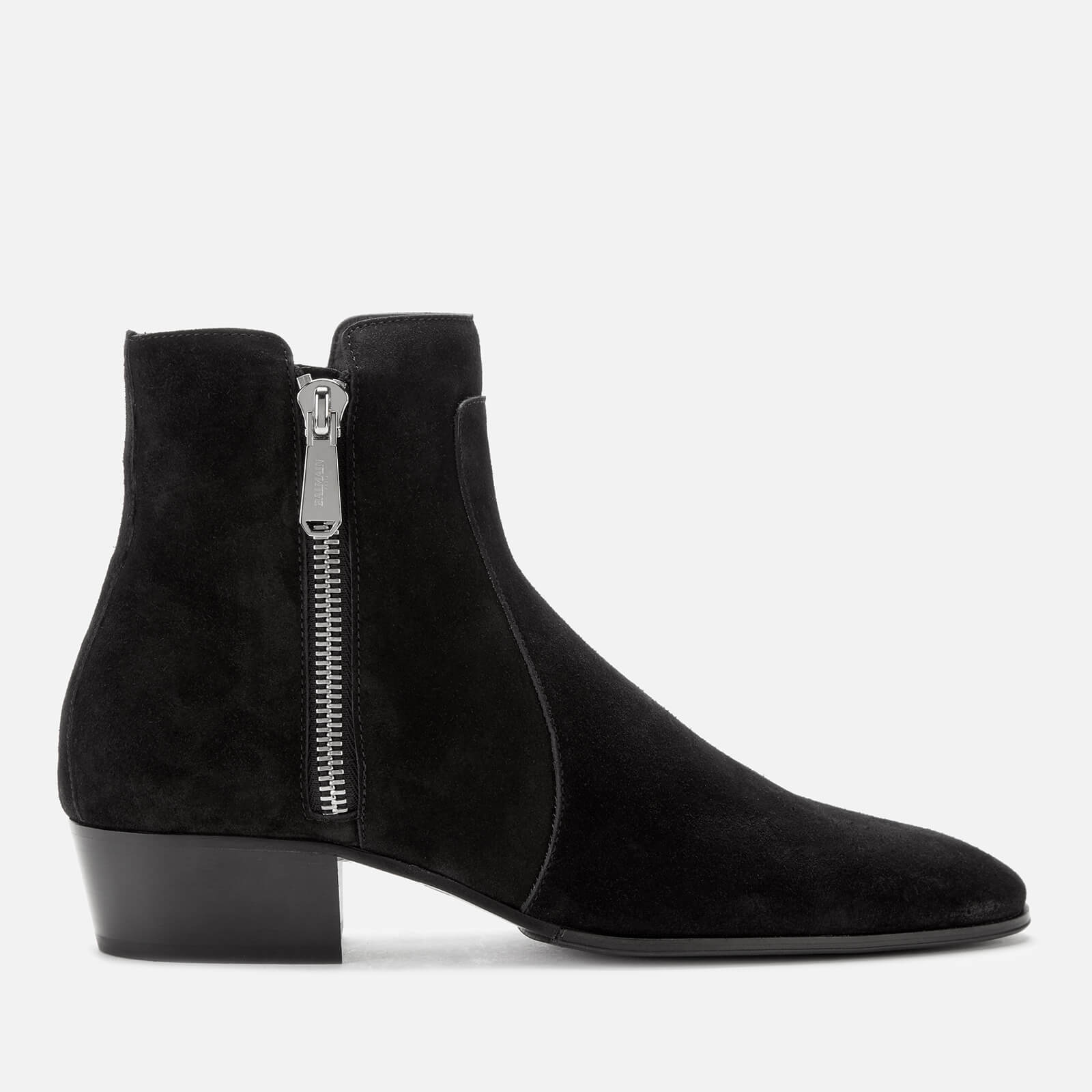 Balmain Men's Mike Suede Boots - Black | Coggles