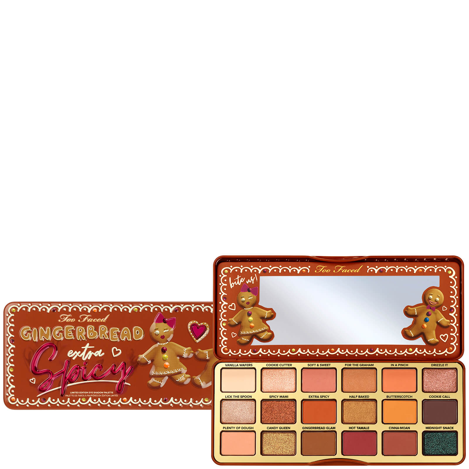Too Faced Extra Spicy Eye Palette - Gingerbread 12.6g | Cult Beauty