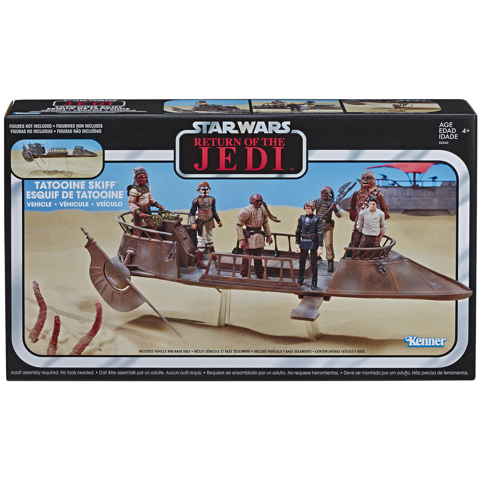 Hasbro Star Wars Vintage Jabbas Skiff Vehicle | Zavvi UK