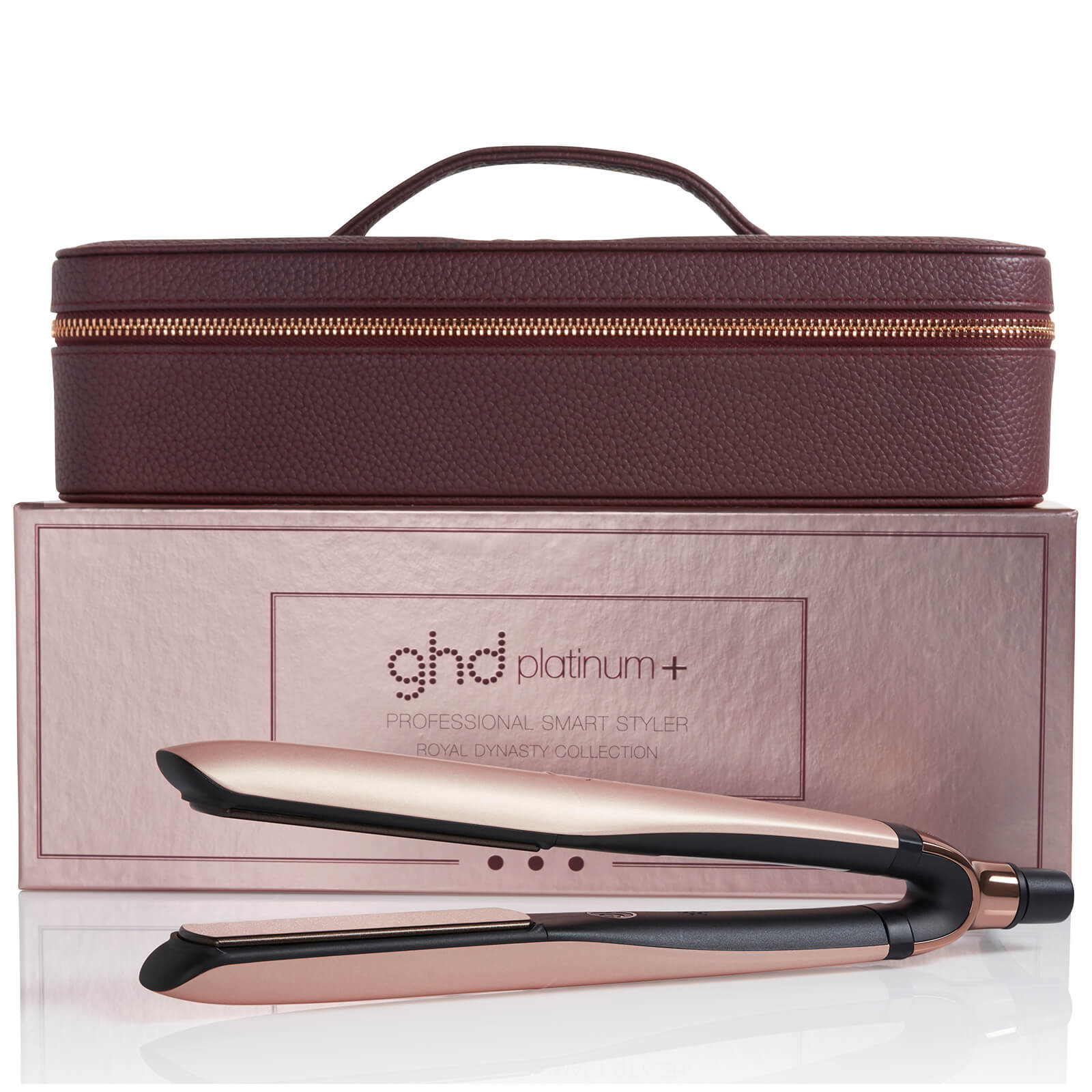 ghd Platinum+ Styler Rose Gold Limited Edition Gift Set | Cult Beauty