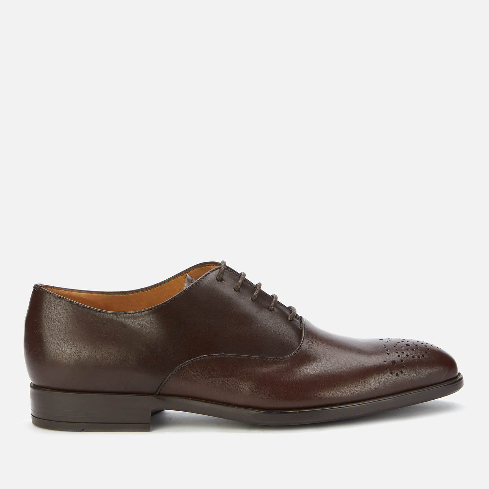 PS Paul Smith Men's Guy Leather Oxford Shoes - Dark Brown - UK 7 | Coggles