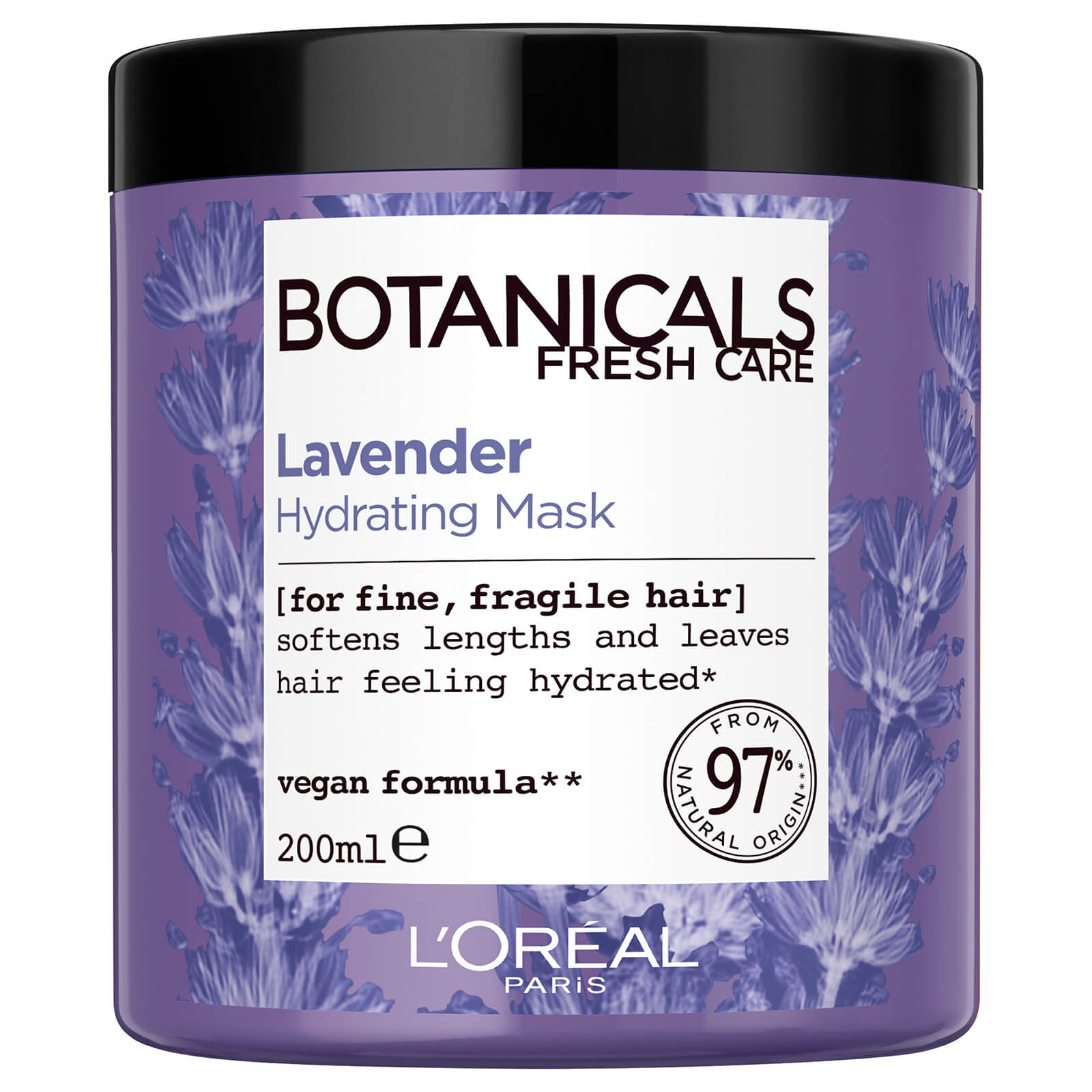 L'Oréal Paris Botanicals Lavender Fine Hair Mask 200ml | LOOKFANTASTIC
