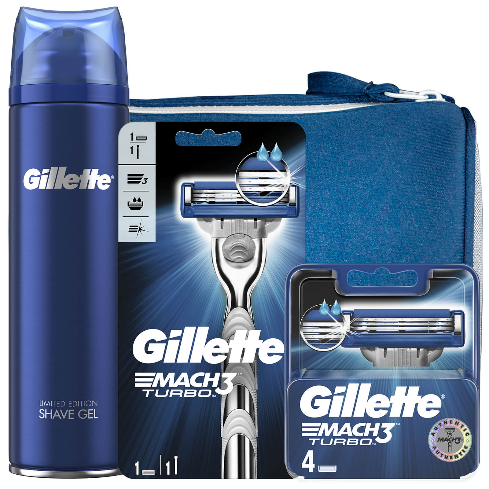 Gillette Mach3 Turbo New Shaving Kit for Men | Gillette UK