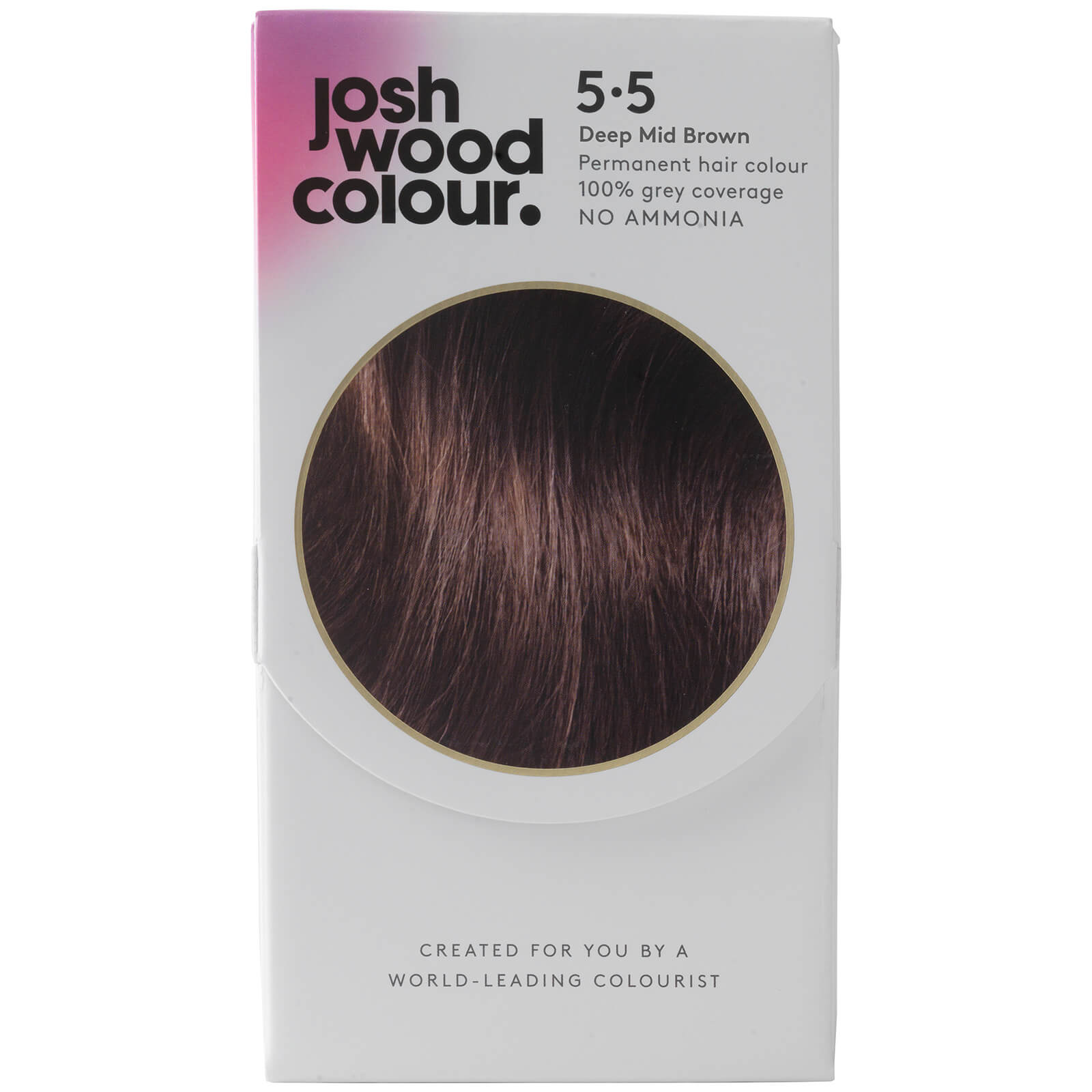 Josh Wood Colour 5.5 Deep Mid-Brown Colour Kit | LOOKFANTASTIC
